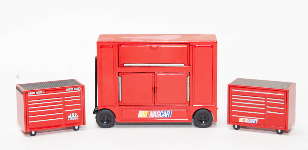 2002-2003 Nascar And Mac Tools Die Cast Shop Rolling Tool Boxes #43719 ...