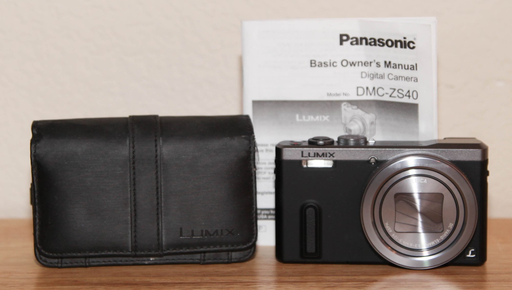 Panasonic Lumix DMC-ZS40 Digital Camera With Case (no Cord) #63440 ...