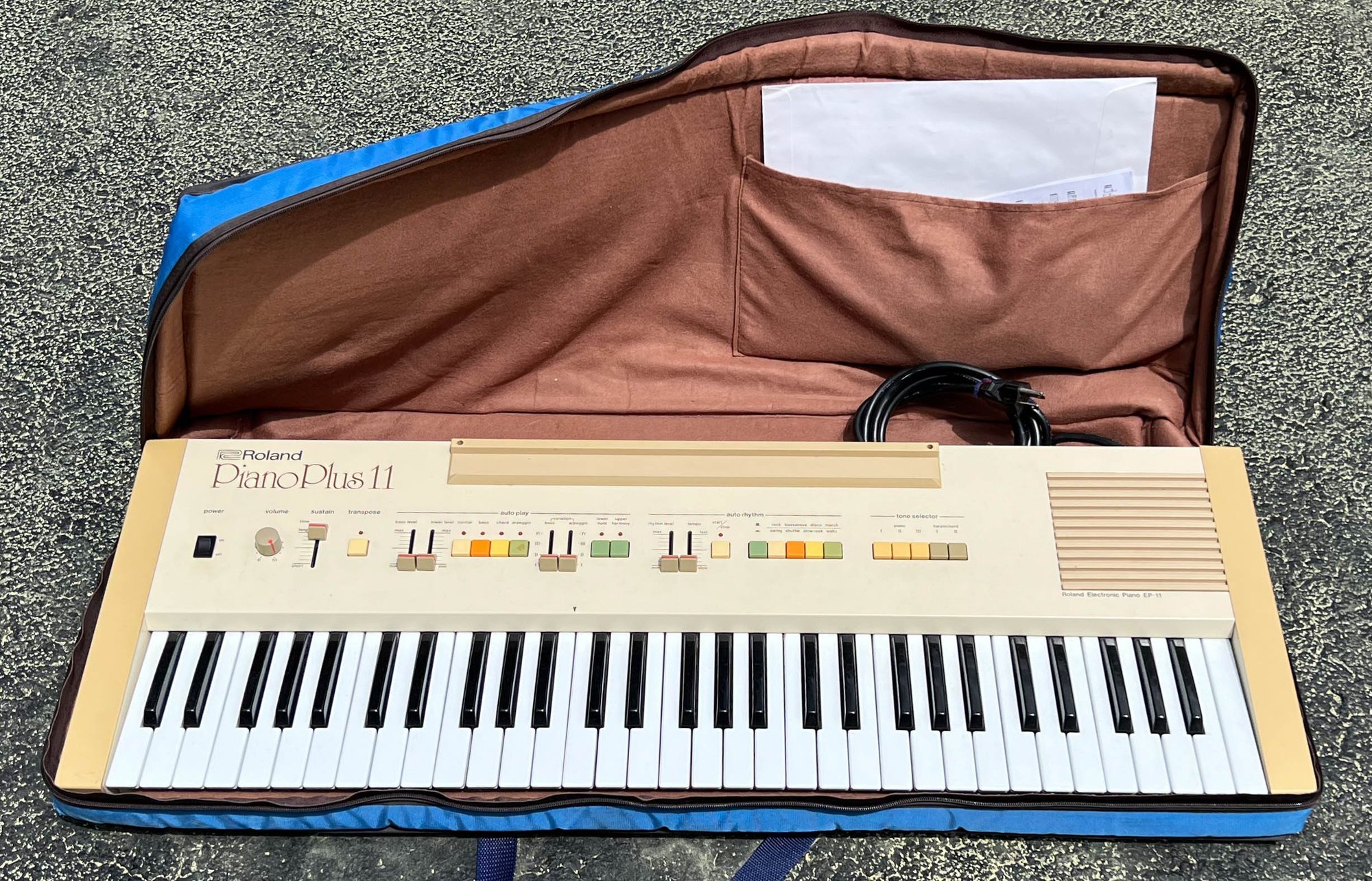 1980s Roland Piano Plus 11 Includes Built-in Drum Machine And Other ...
