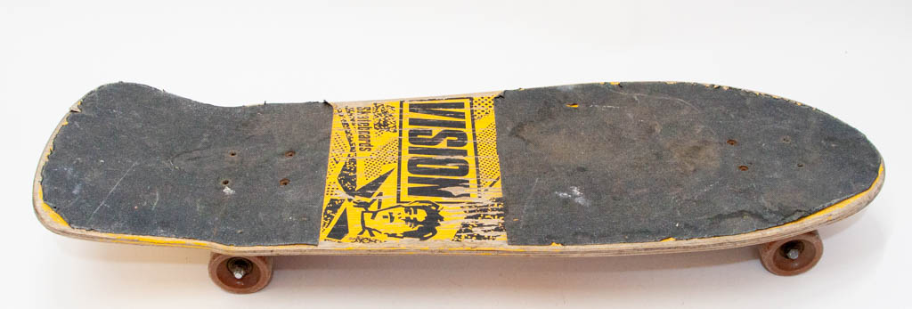 1986 The Original Vision Skateboard 30x10 #39550 | Auctionninja.com