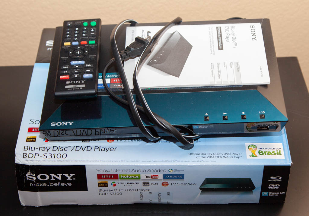 Sony Blu-ray Disc DVD Player BDP-S3100 #52003 | Auctionninja.com