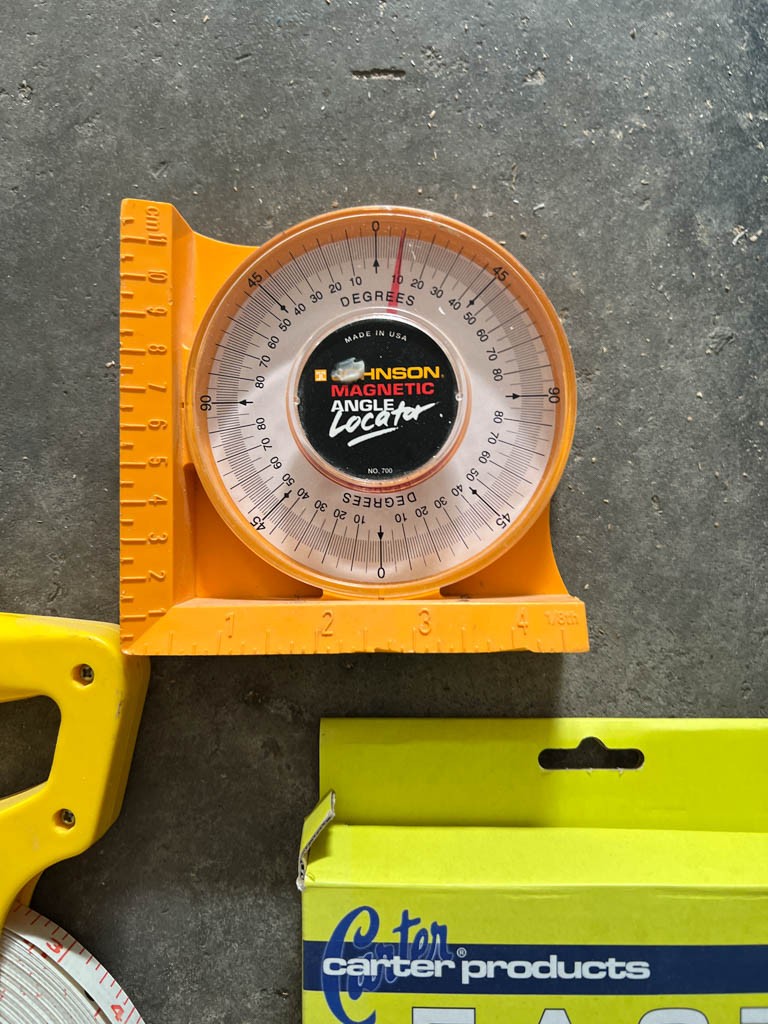 Open-reel Tape Measure, Angle Locator, Fence Alignment Tool: #65798 ...