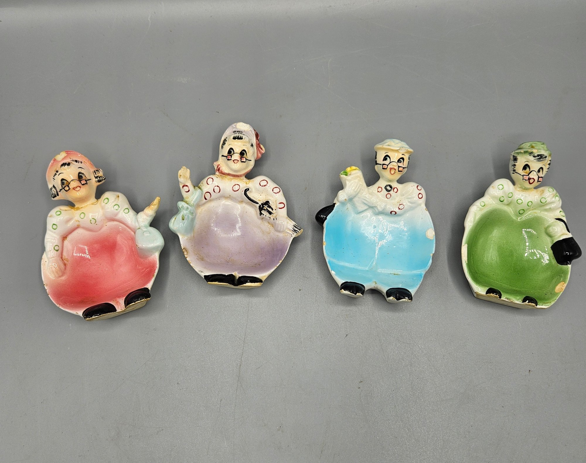 Vintage Enesco Tea Biddies #1346 | Auctionninja.com