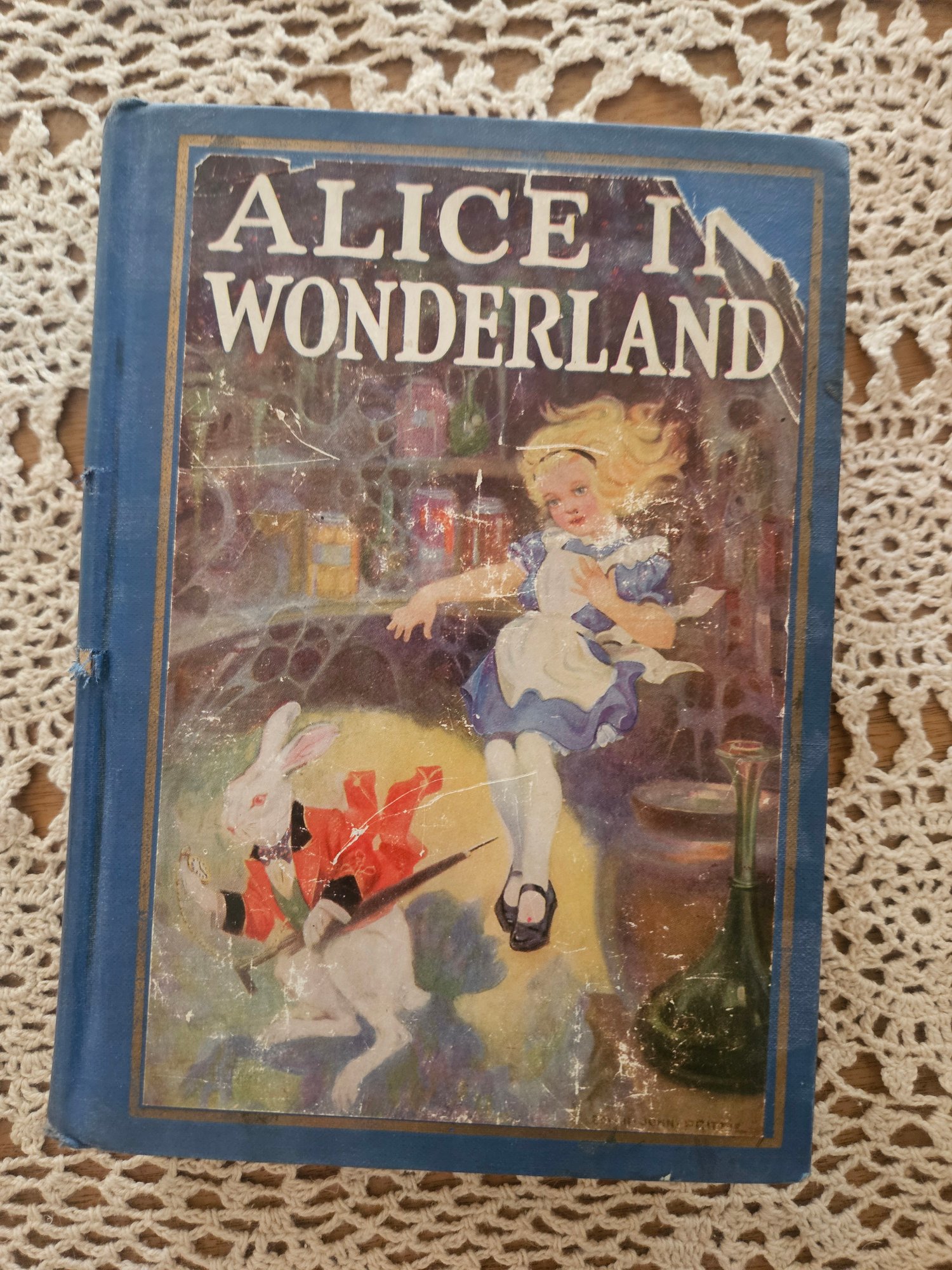 Alice In Wonderland, Winston Company 1925, By Lewis Carroll #1563 ...