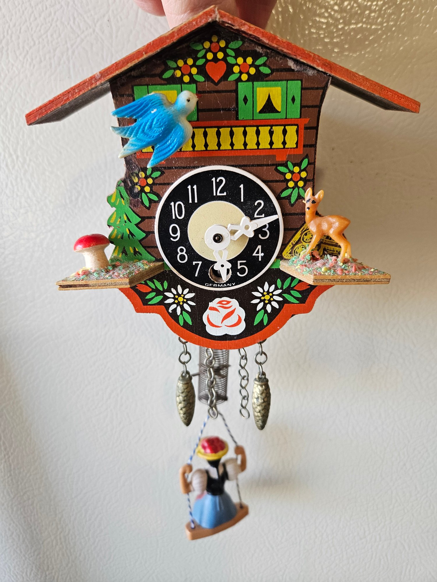 West Germany Miniature Cuckoo Clock #2215 | Auctionninja.com