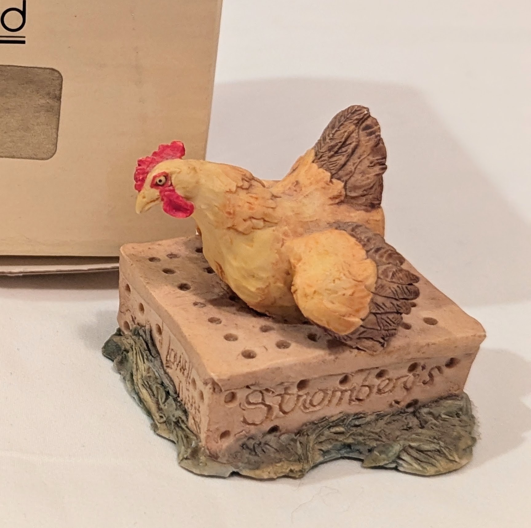 Lowell Davis Mother Hen Figurine By Schmid #1685 | Auctionninja.com