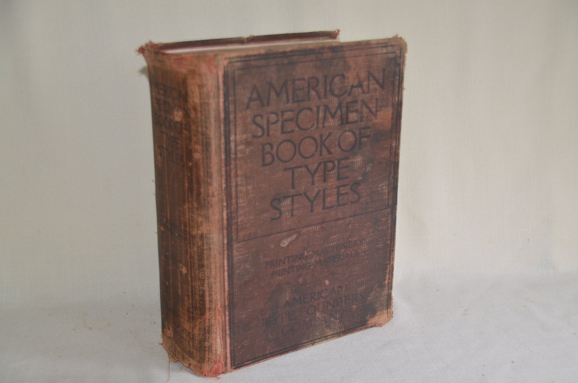 245) Antique 1912 American Specimen Book Of Type Styles #33324 ...