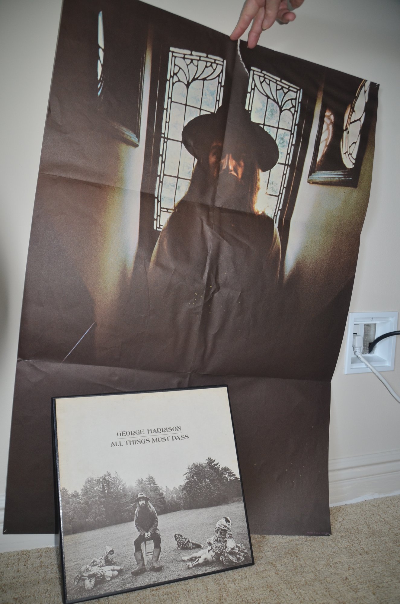 16) George Harrison All Things Must Pass Record Album 3 Records With ...