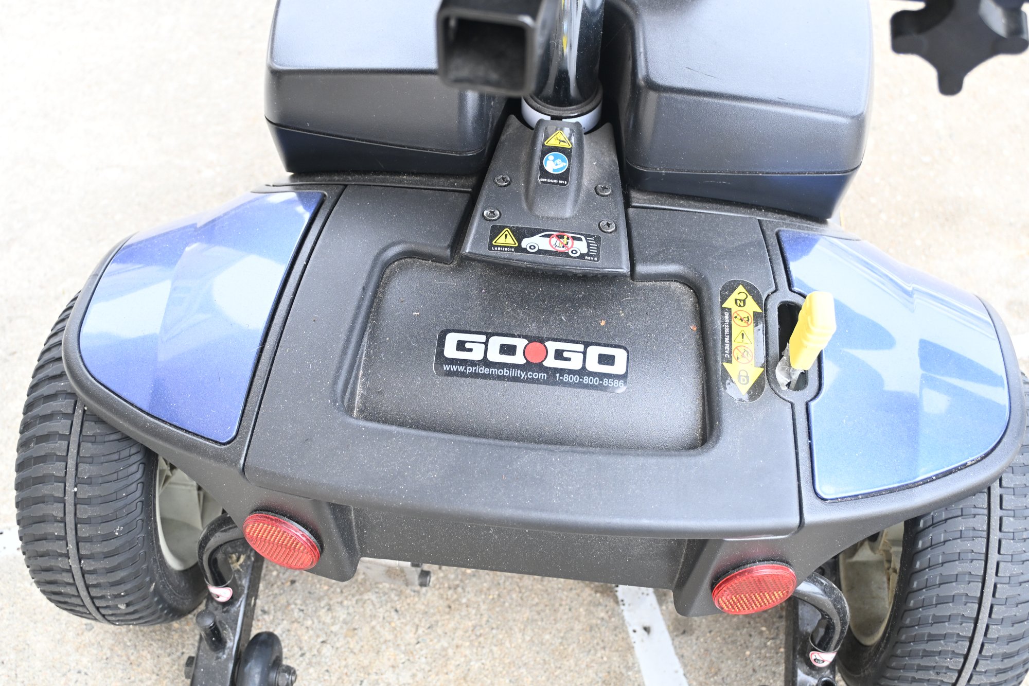 Pride GoGo Sport Electric Scooter Chargeable Battery With Basket And ...