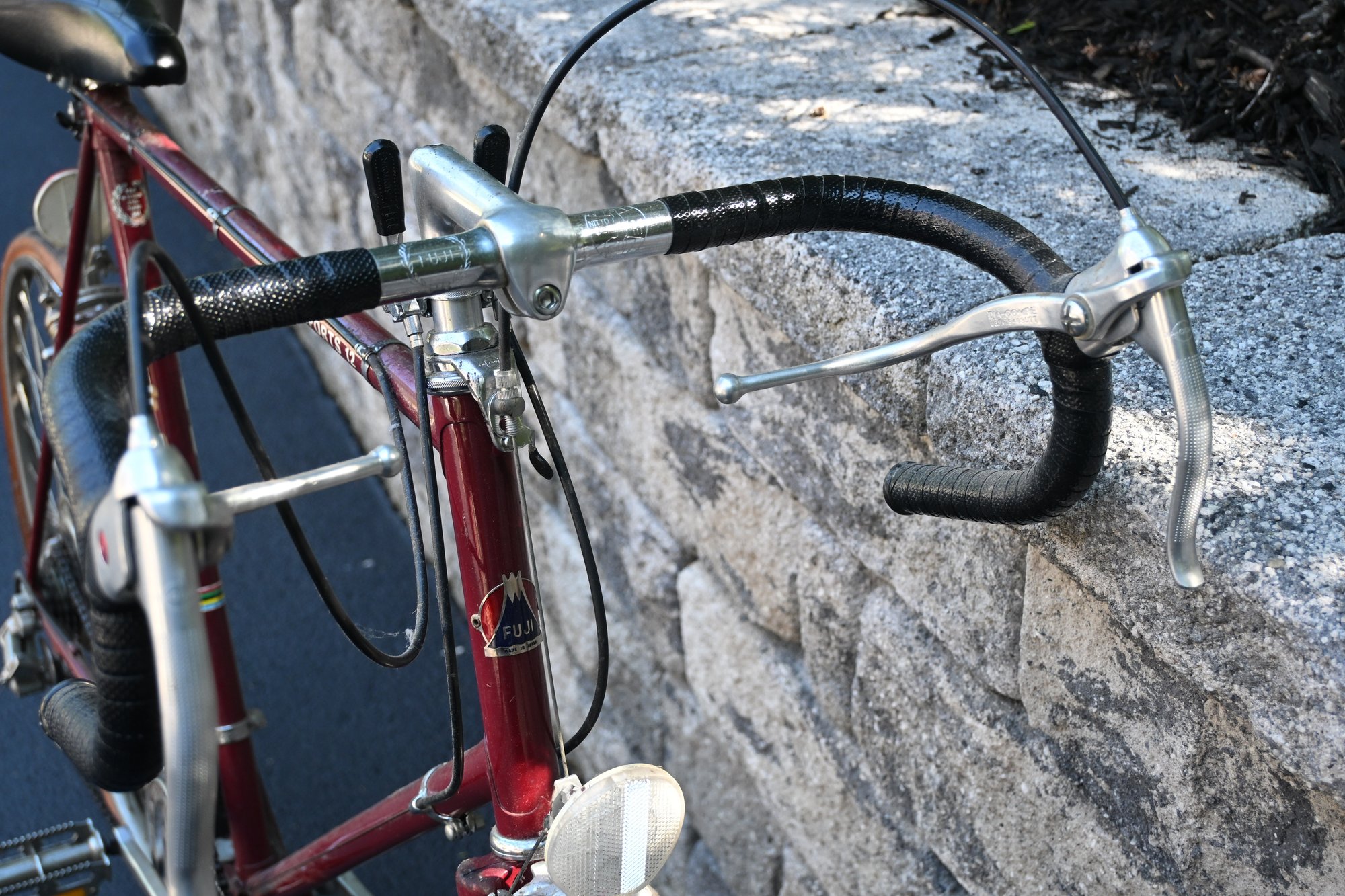 15) Antique Vintage Fuji Sport 12 854psi 10 Speed Bicycle Male Bike High Tension Steel Tubing ...