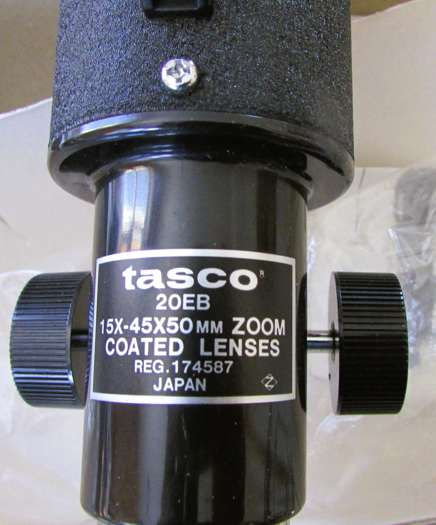 Tasco 15X - 45X50mm Zoom Telescope In Box With Tripod #1710 ...