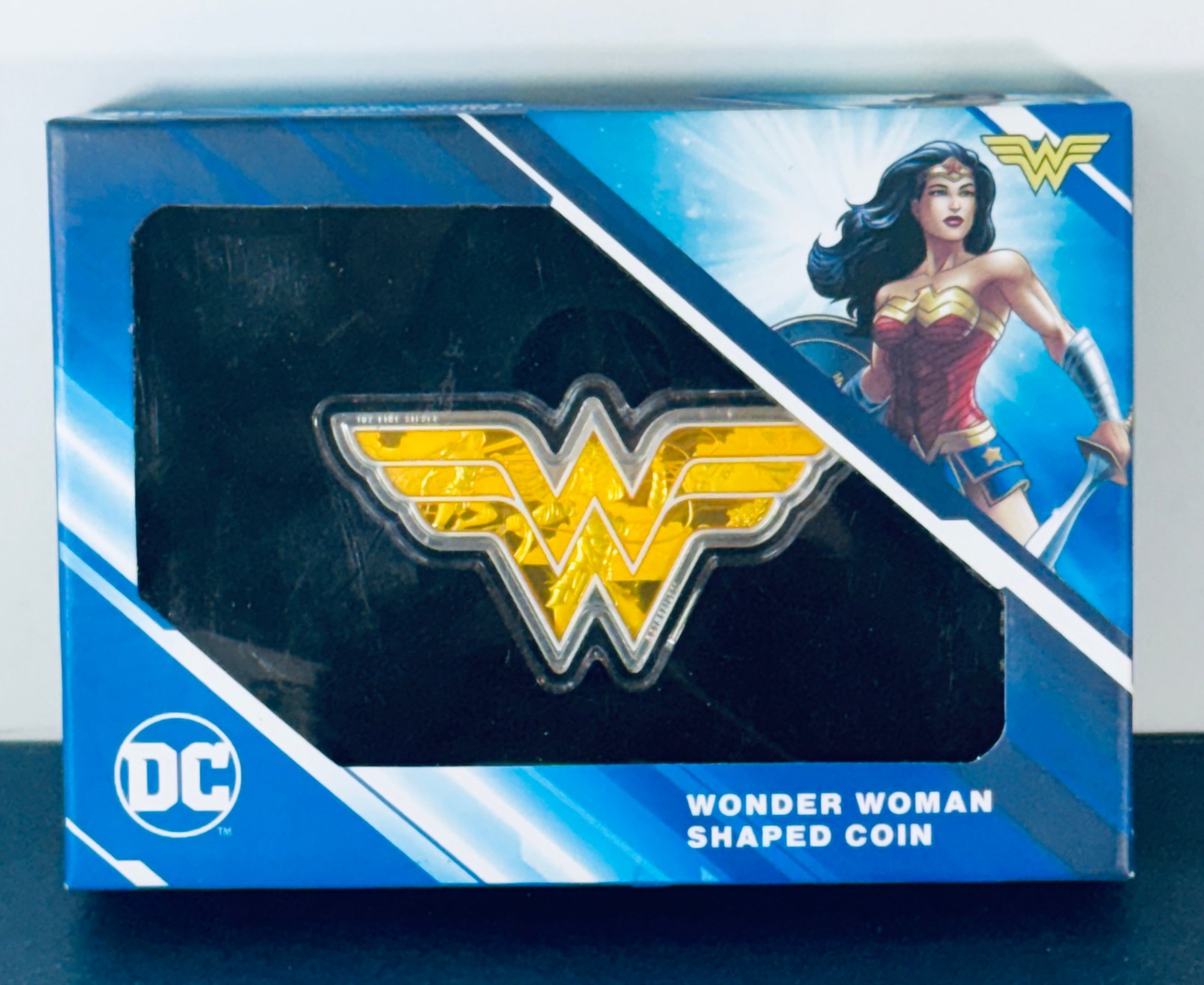2022 Cook Islands Silver Enameled DC Comics Wonder Woman 1 Oz - Lot #24 ...
