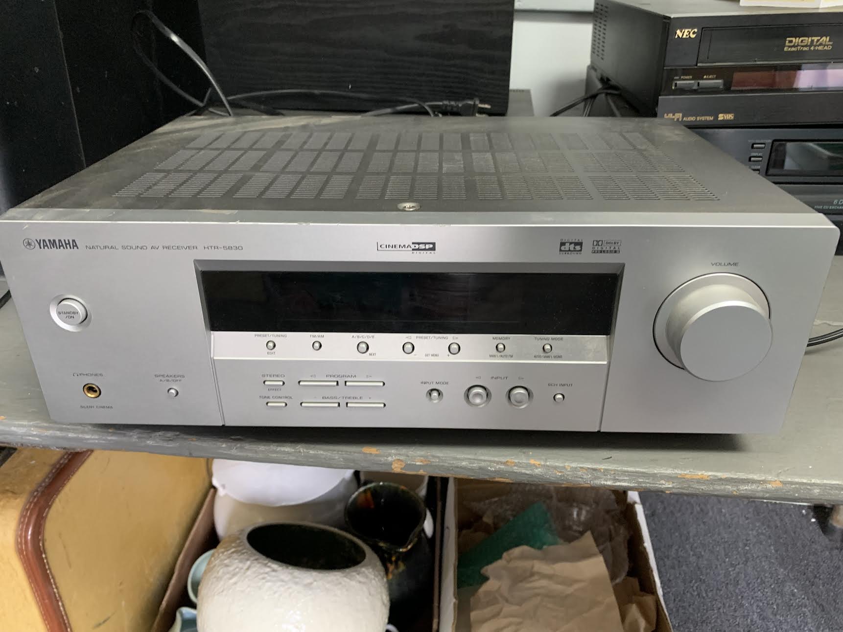 Yamaha HTR 5830 5.1 Channel A/V Surround Receiver #7656 | Auctionninja.com