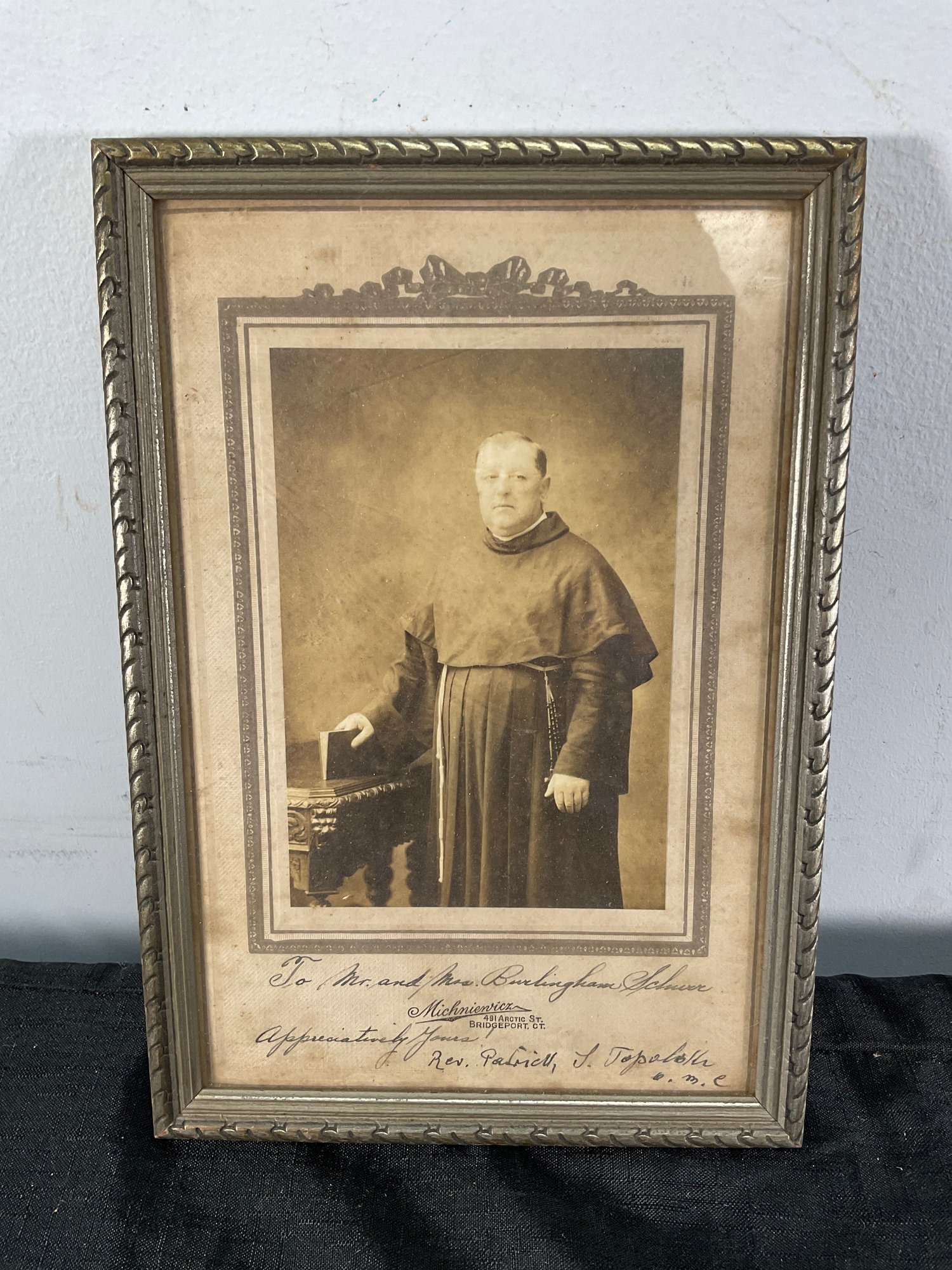 Antique Photograph - Reverend - 6.5 In X 9.5 In - Ref#Sc2 #17665 ...