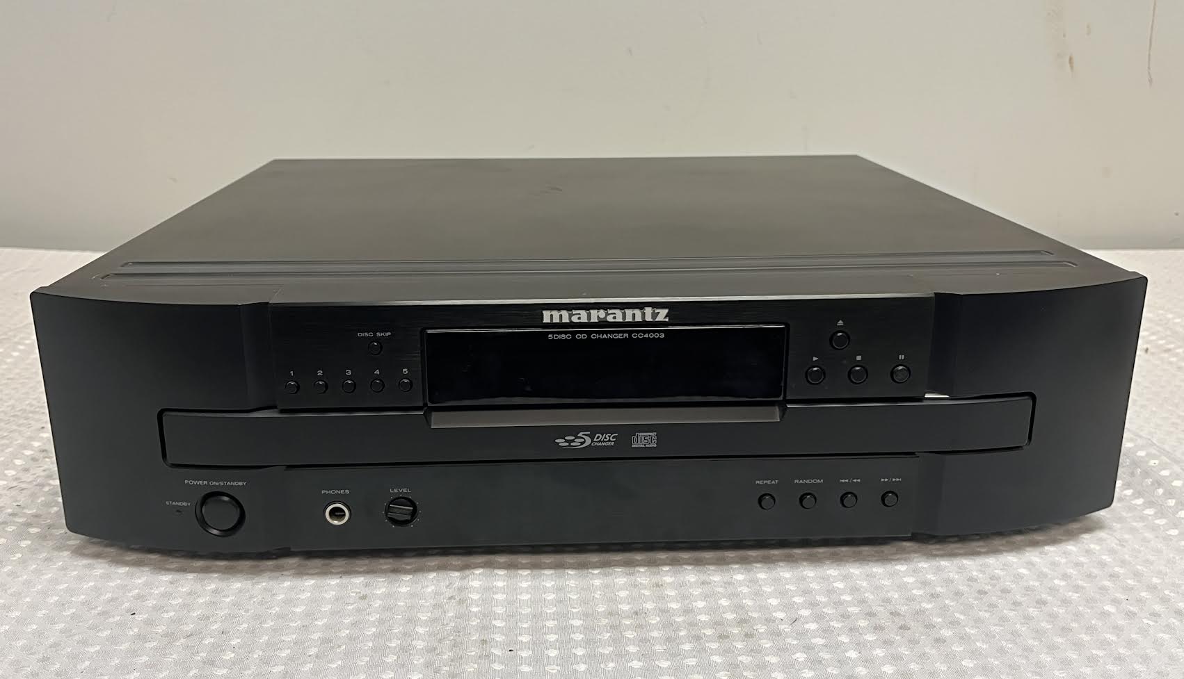 Vintage Marantz 5 Disc CD Changer CC4003 #13424 | Auctionninja.com