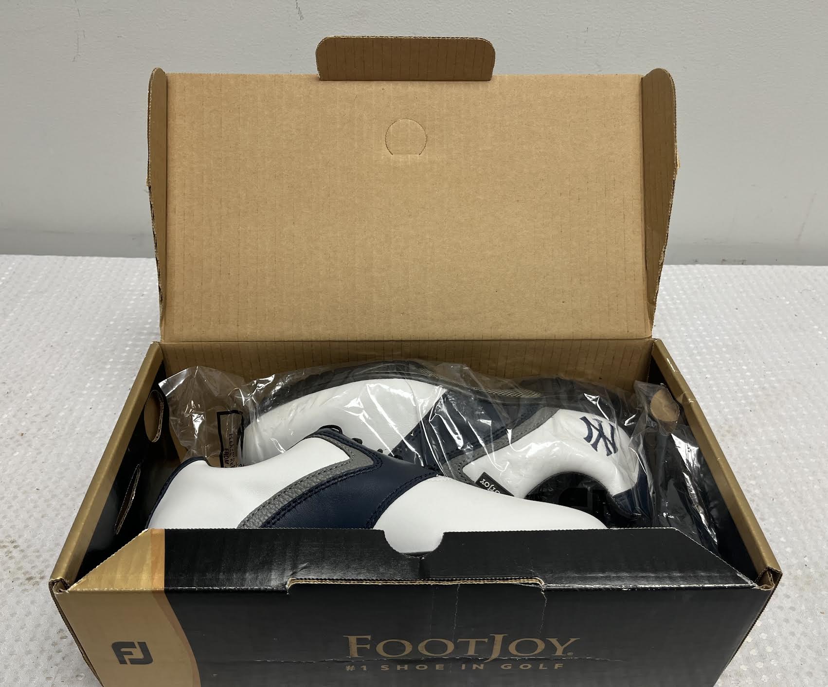 Foot Joy New York Yankee Golf Shoes, In Box With Packaging, Size 8.5W ...