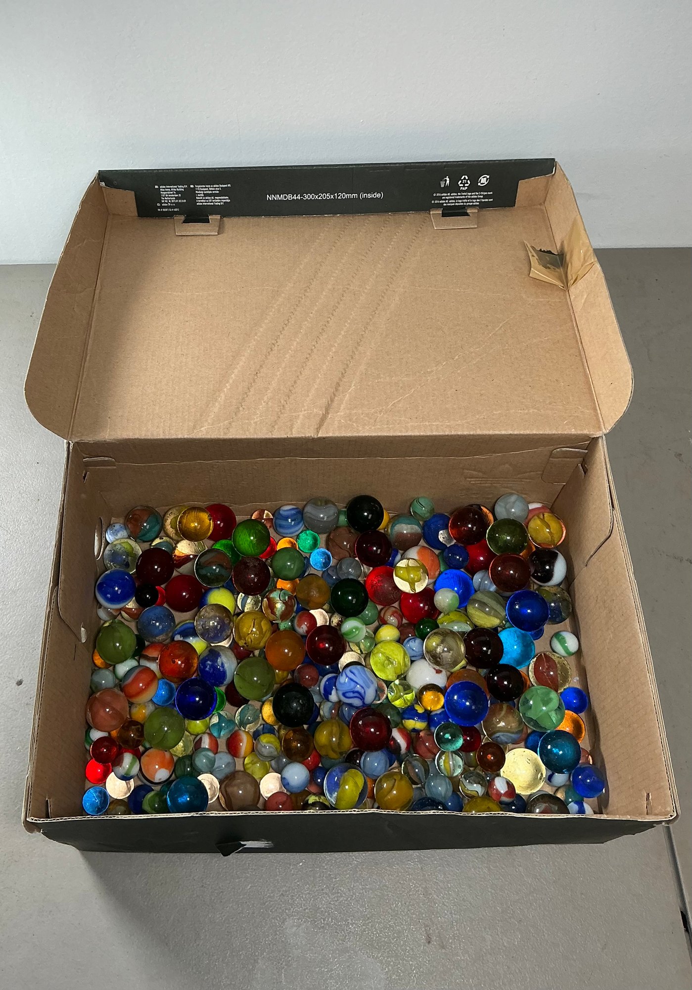 Collection Of Various Glass Marbles #21103 | Auctionninja.com