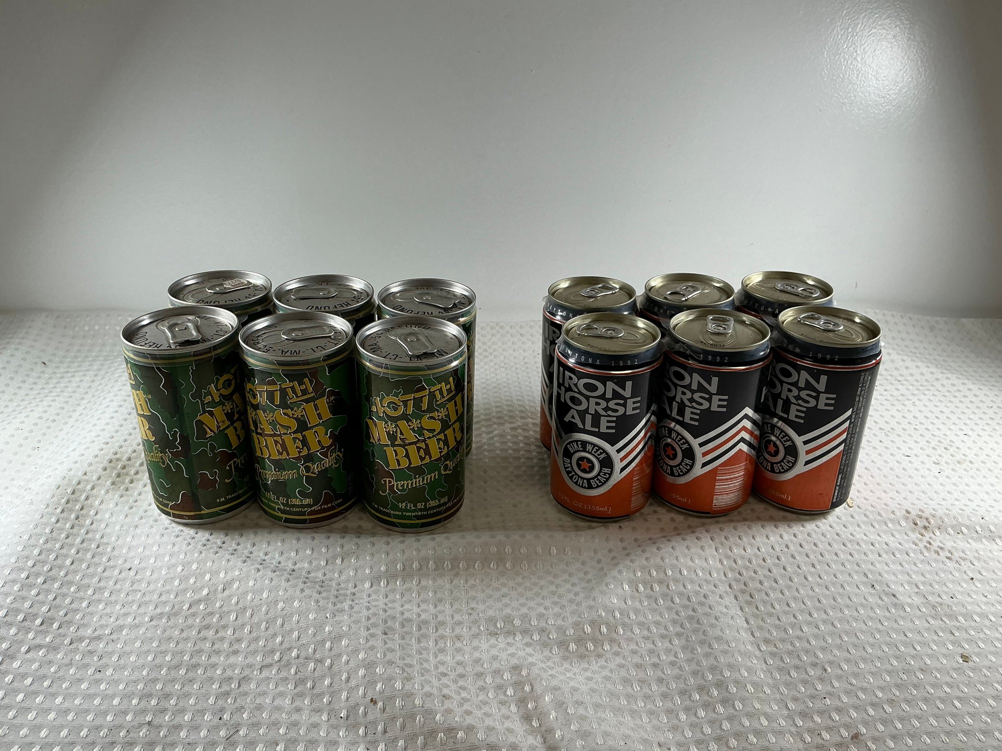 4077th M*A*S*H Beer 6-pack And Iron Horse Ale 6-Pack Unopened #21990 ...