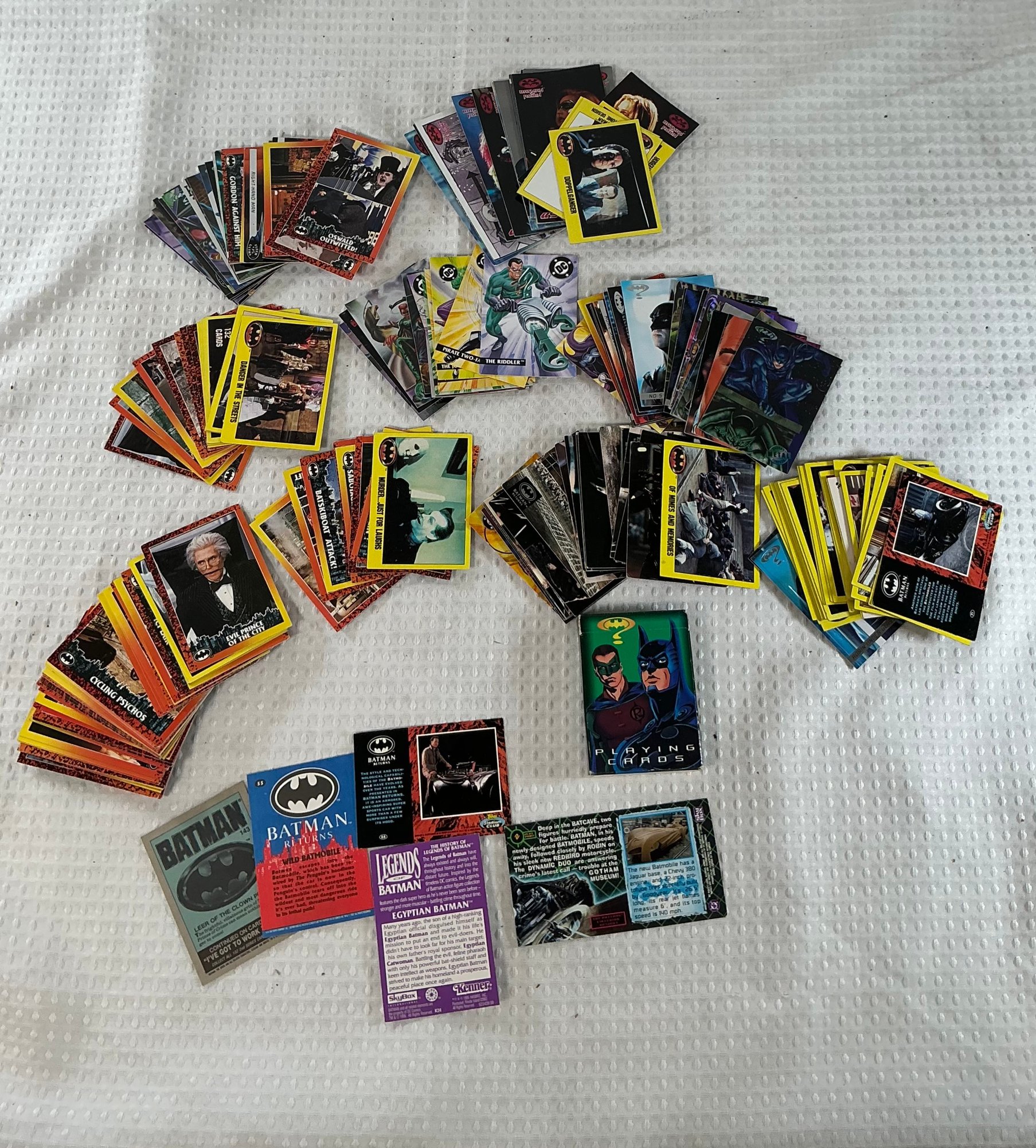 1989-1997 Collection Of Batman And DC Trading Cards #22330 ...