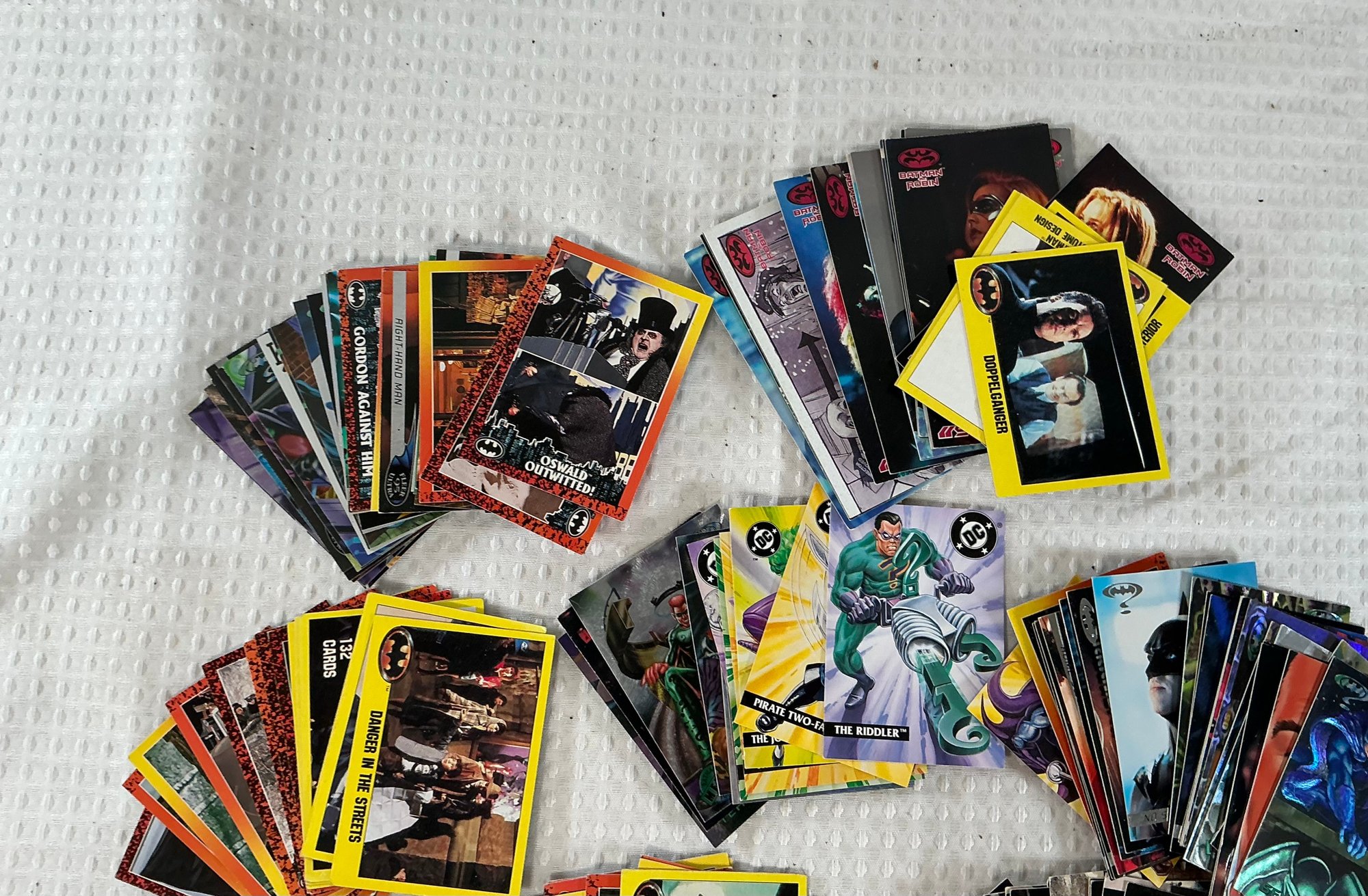 1989-1997 Collection Of Batman And DC Trading Cards #22330 ...