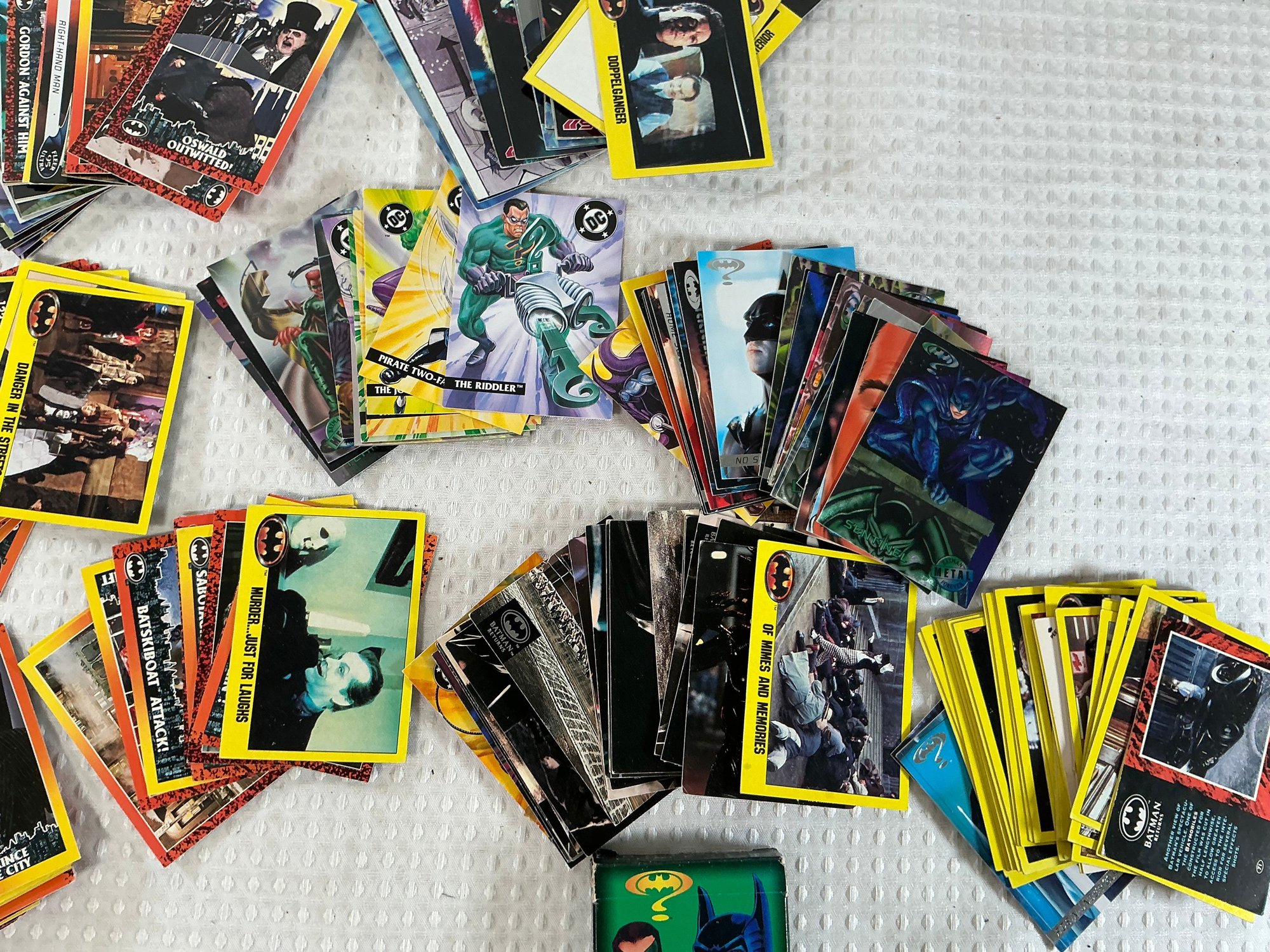 1989-1997 Collection Of Batman And DC Trading Cards #22330 ...