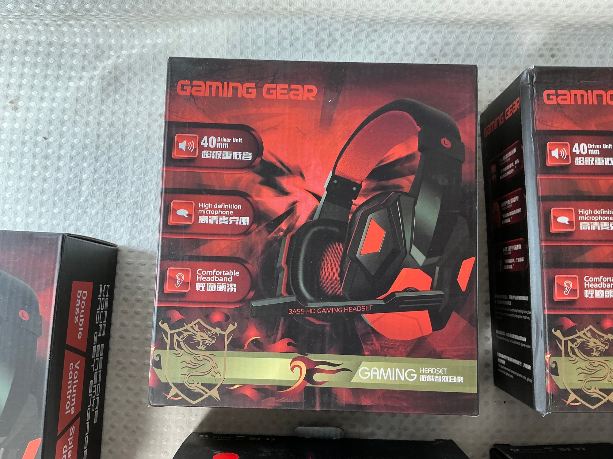11 Gaming Gear Gaming Headsets, In Boxes (Opened) #22609 | Auctionninja.com