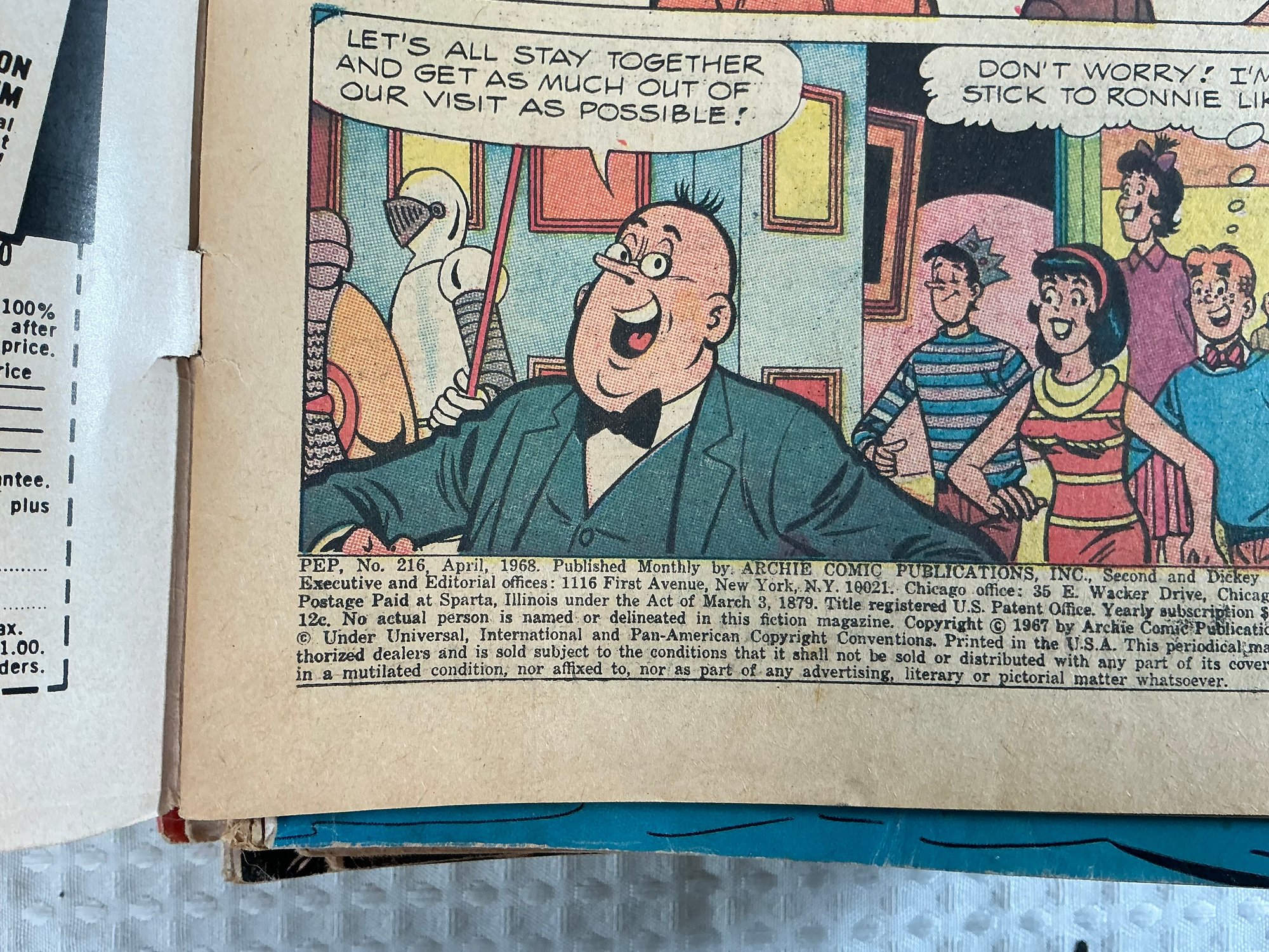 1966-68 23 Vintage Comicbooks, Archie, Texas Rangers, Walt Disney ...
