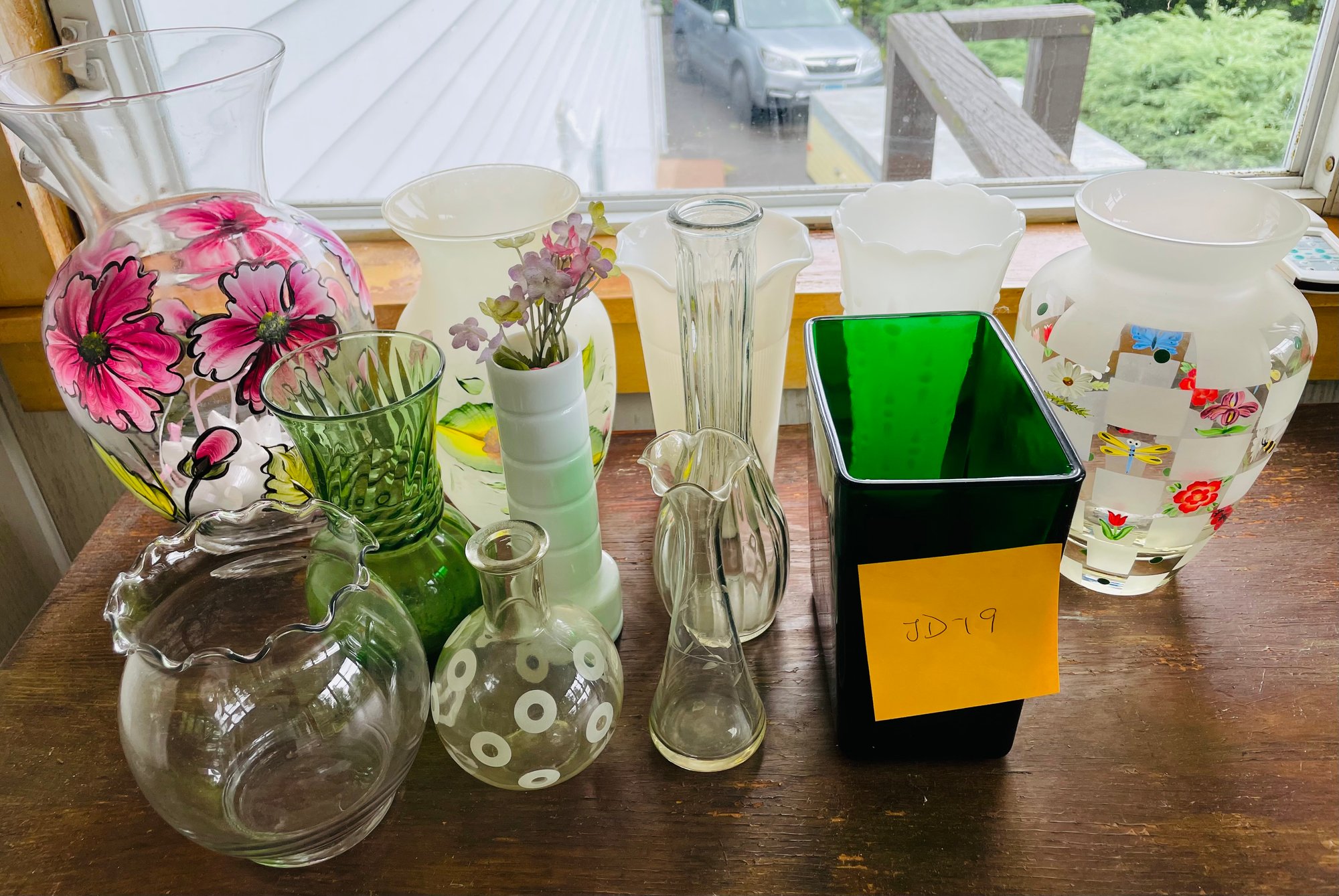 Assortment Of Vases In A Variety Of Shapes And Sizes #13921 ...