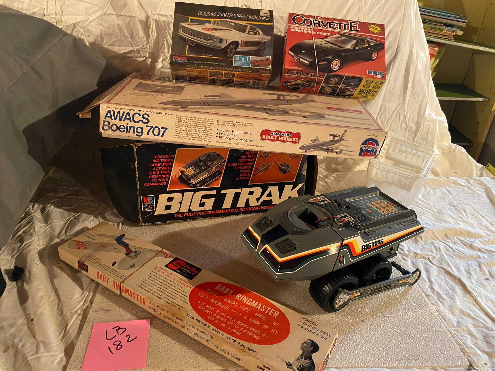 Vintage Big Trak Model Car Kits New In Box Vintage Baby Ringmaster ...