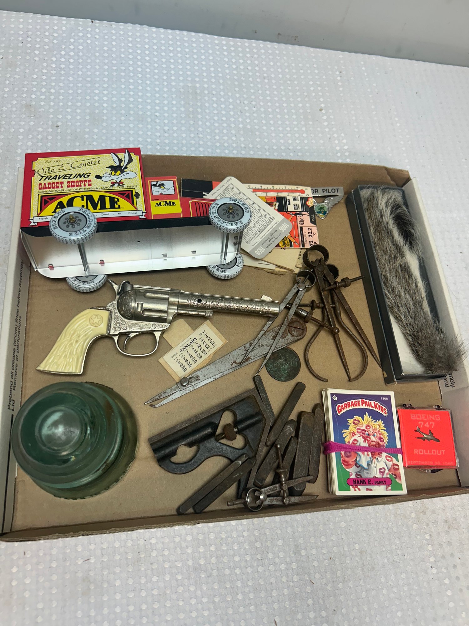 Box Lot, Hubley Toy Gun, Garbage Pail Kids And Othe Neat Stuff #13463 ...