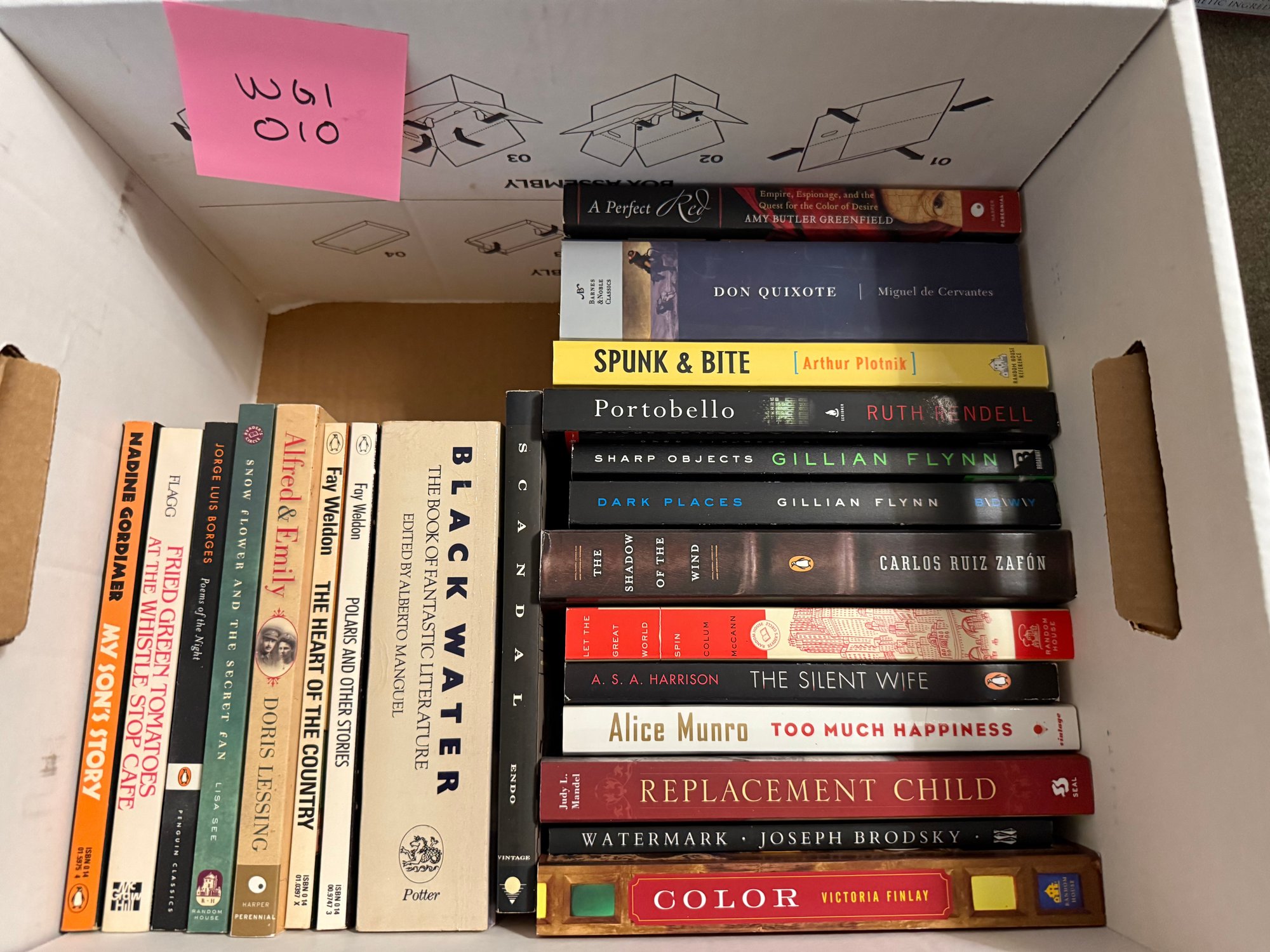 Bankers Box Lot Of Trade Paperback Books #23606 | Auctionninja.com