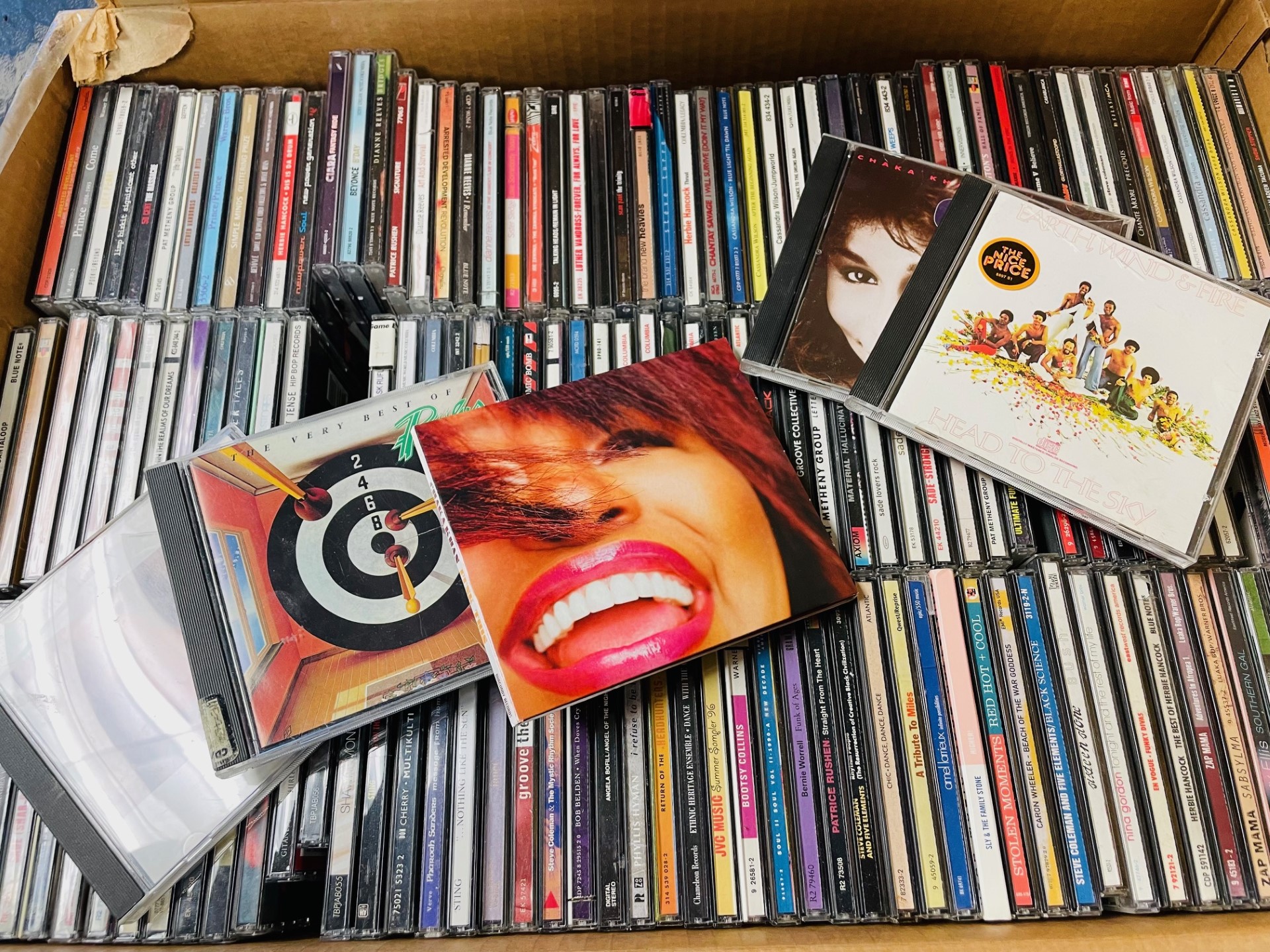 Large Box Of CDs Awesome Assortment From The '60s, '70s Mostly. Great ...