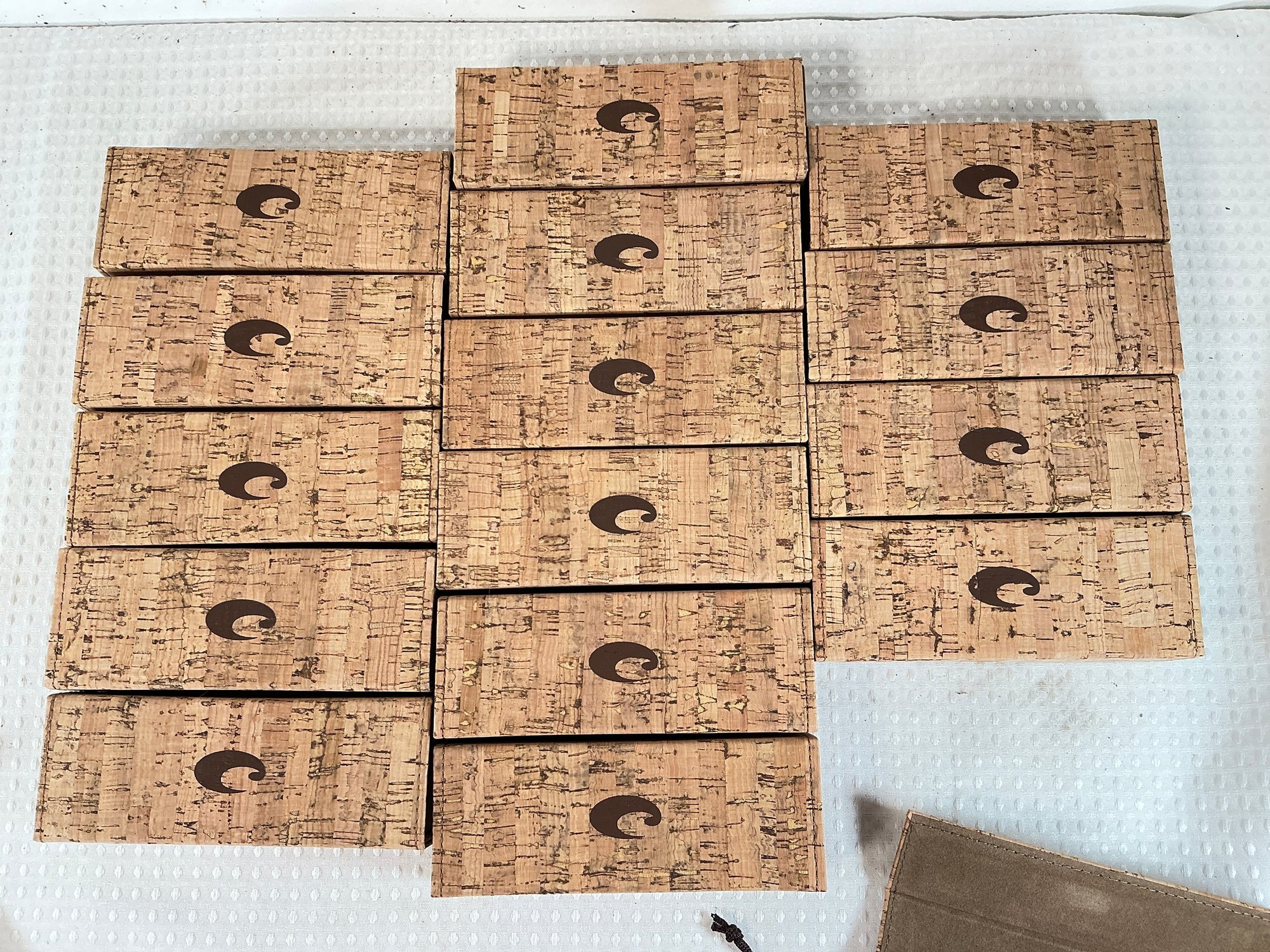 15 Costa Cork-covered Sunglasses Cases,1 Costa Del Mar Collection ...