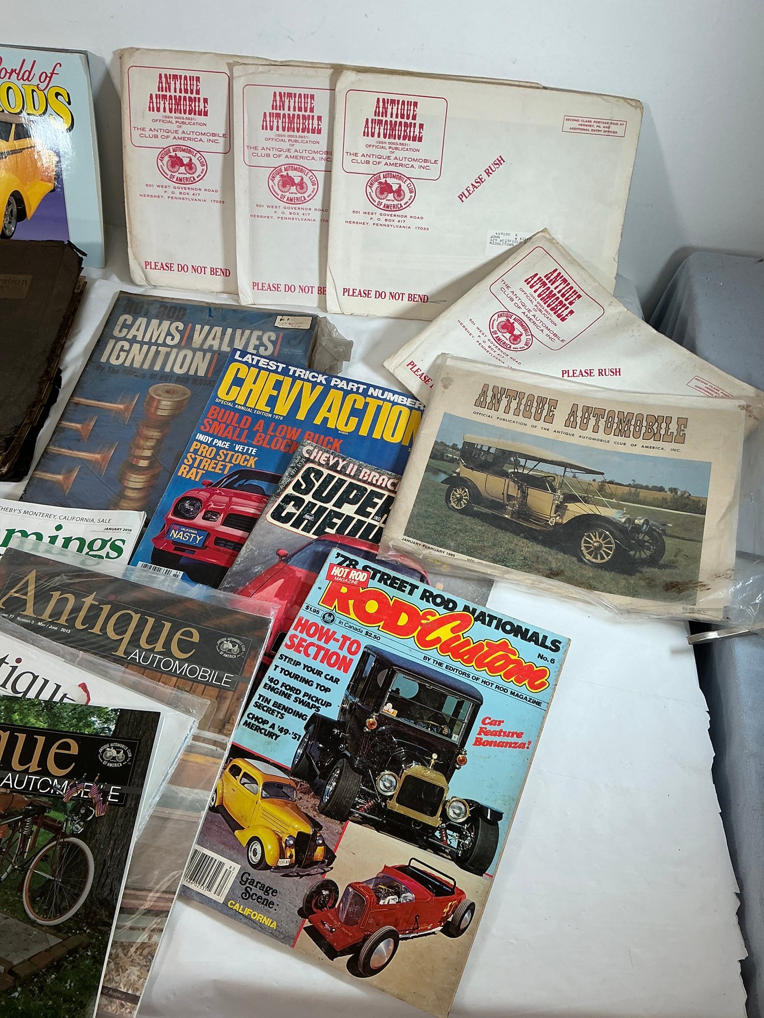 Vintage And Antique Cars And Hot Rods Magazines Lot #28416 ...