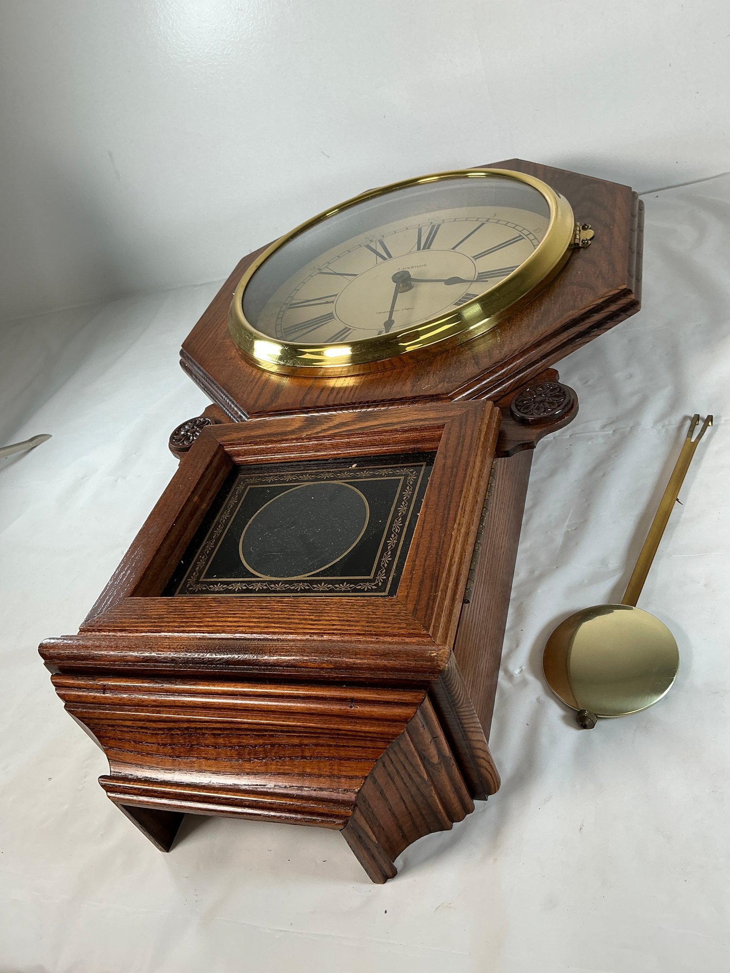 Landmark Clock Westminsger Chime #30192 | Auctionninja.com