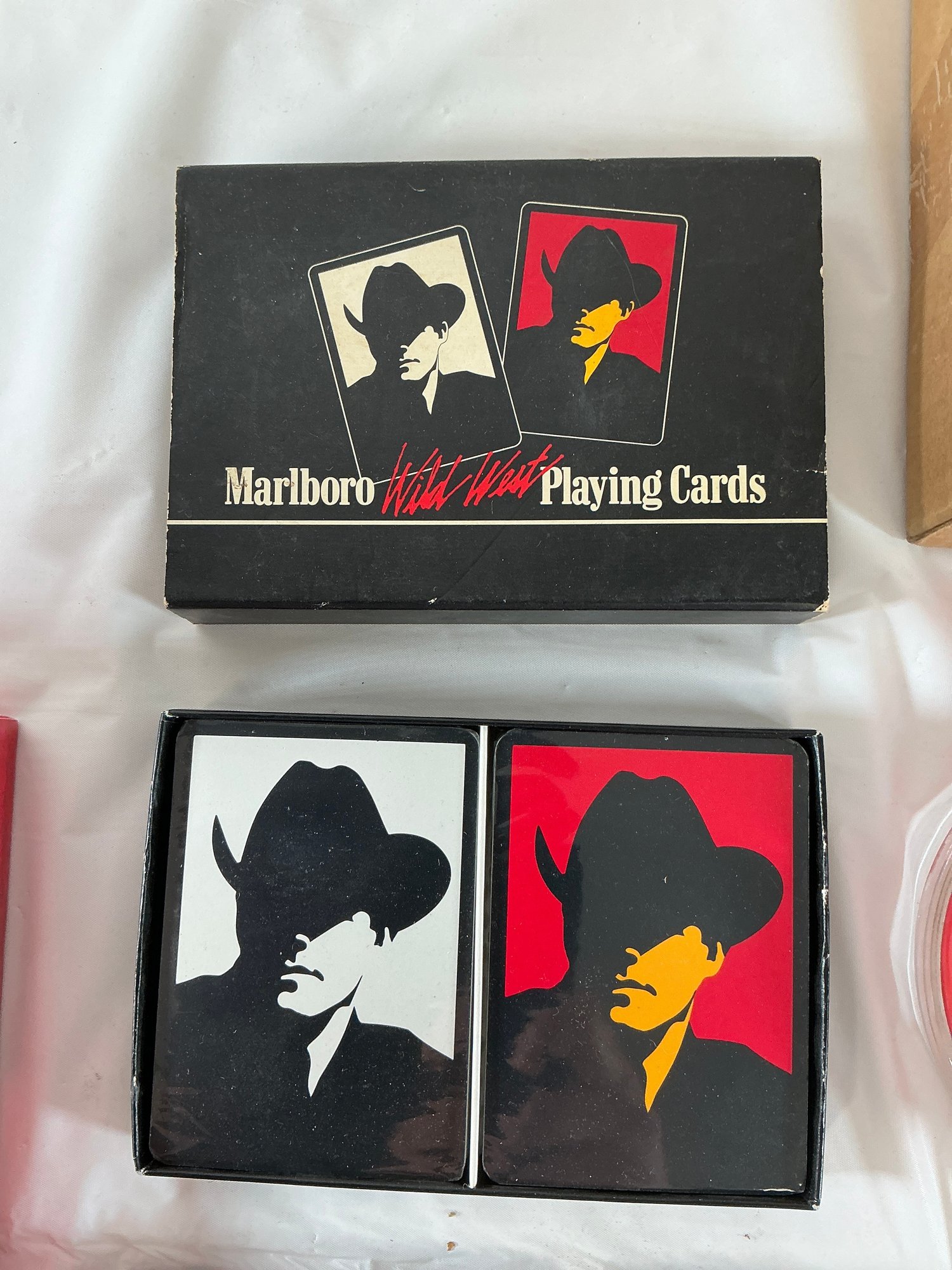 Marlboro And Camel Cigarette Special Items - Two Ash Trays, Playing ...