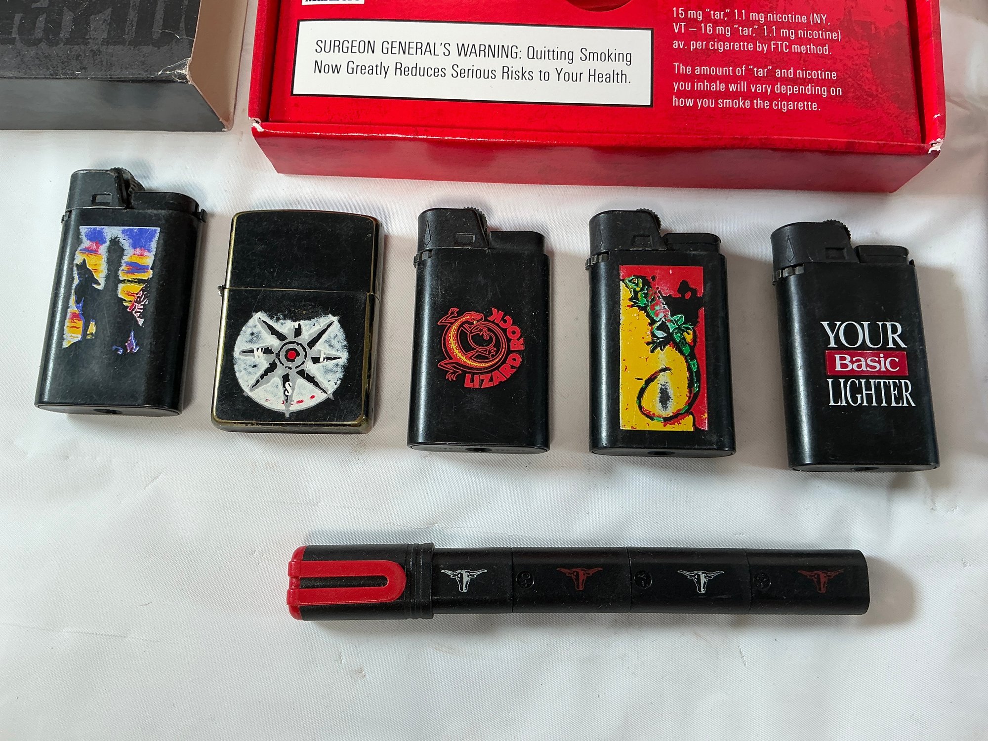 Marlboro And Camel Cigarette Special Items - Two Ash Trays, Playing ...