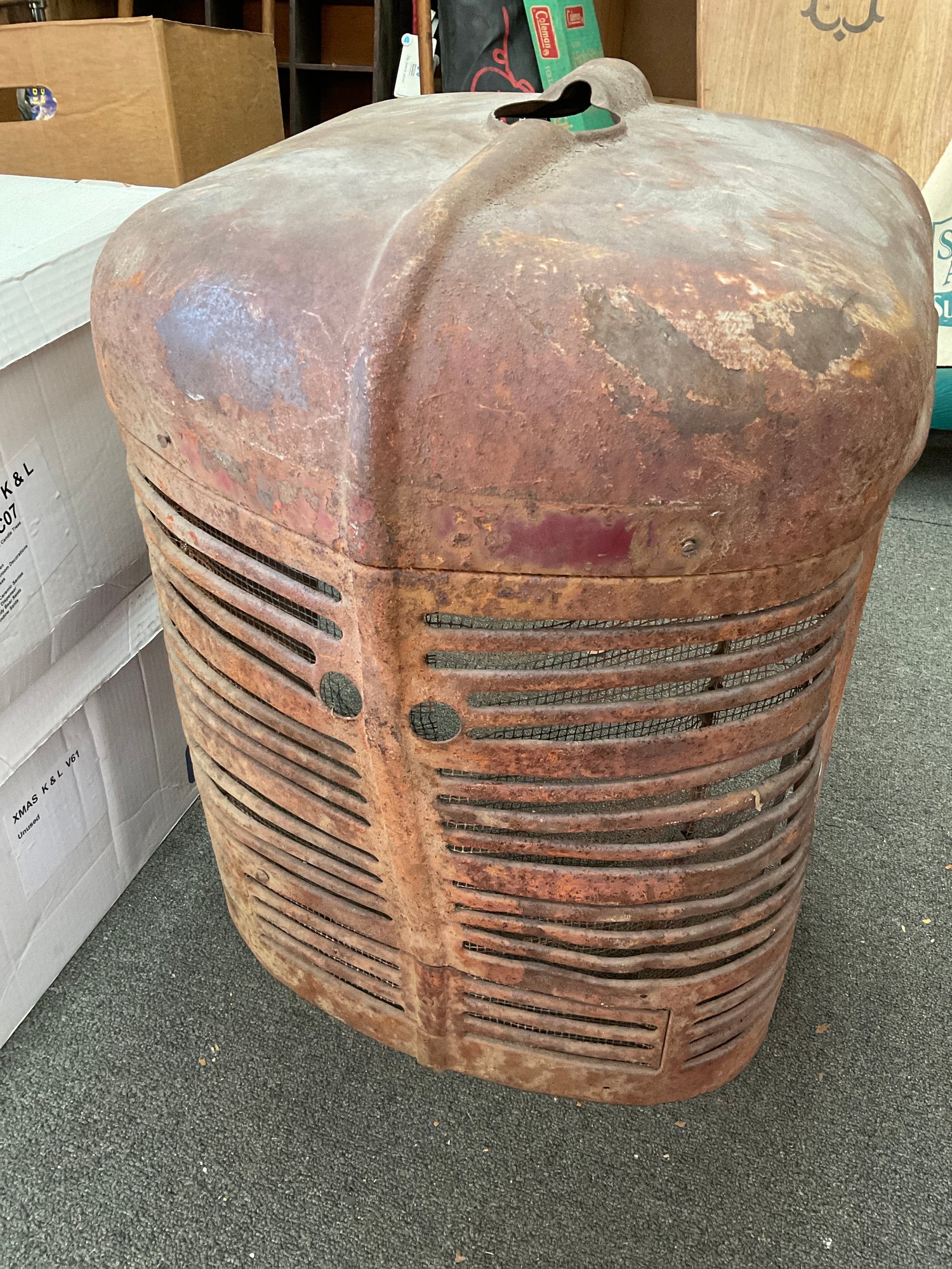 Antique Tractor Grill - 17 In X 20 In X 23 In - Ref#Ta28 #17412 ...