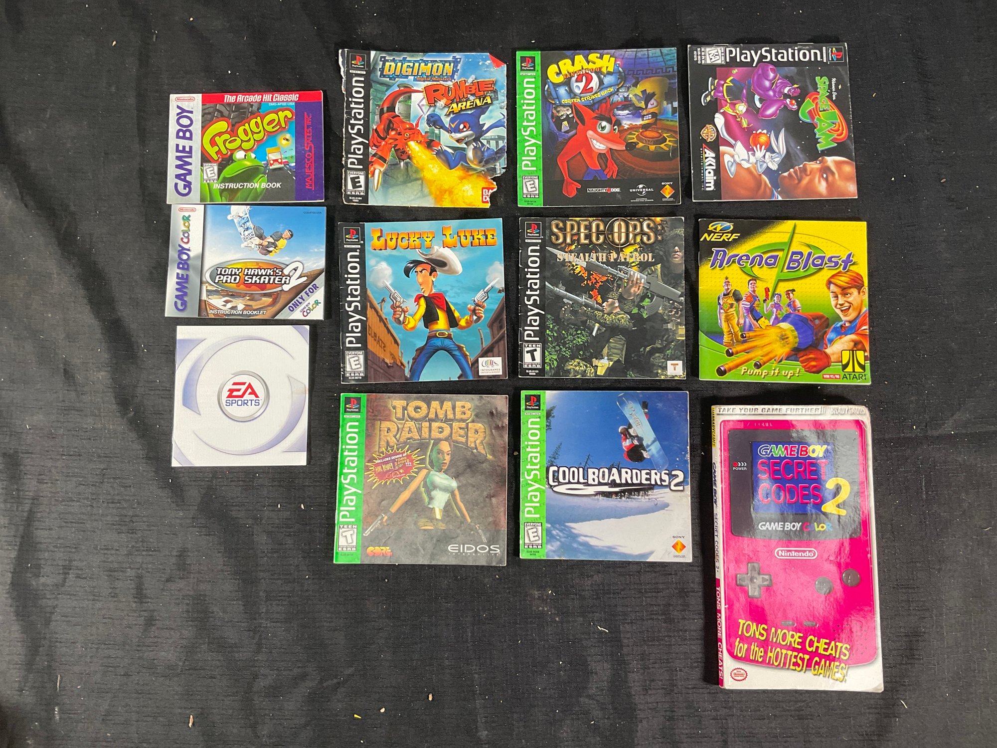 Video Game Booklets - Game Boy Secret Codes 2, Game Boy, Play Station ...