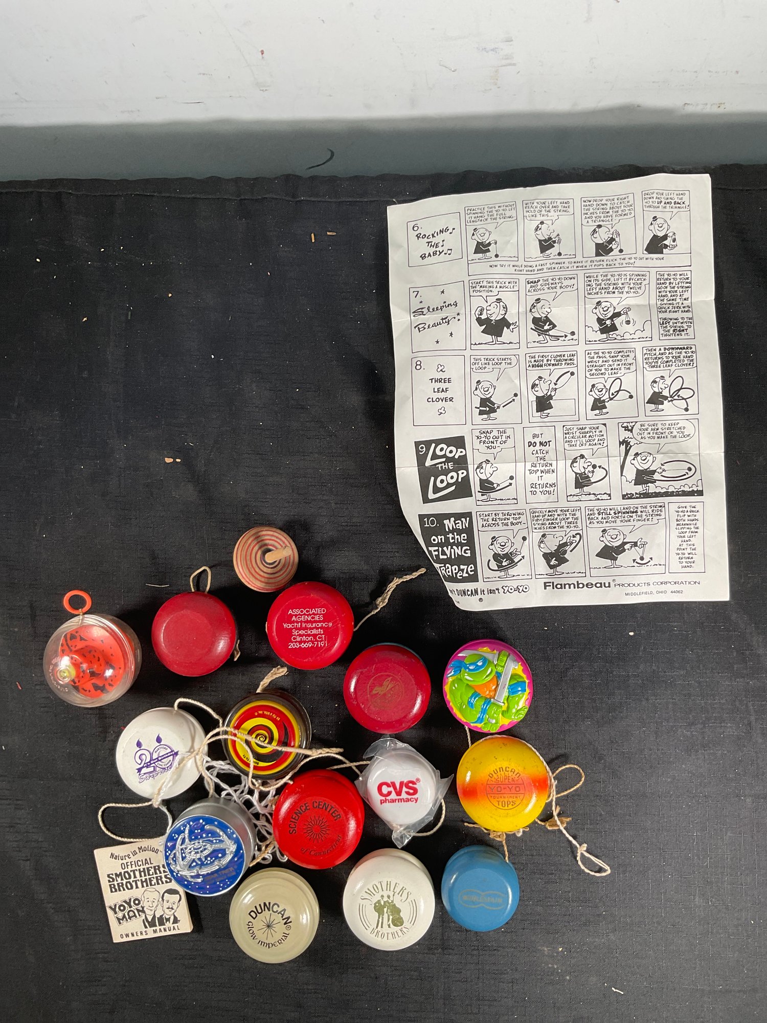 15 Vintage & More Yo-yo's-star Trek, World's Fair, Duncan, Ninja ...