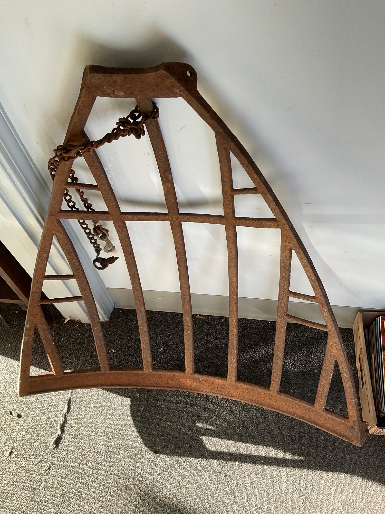 Antique Cast Iron Hay Rack - 32 In X 34 In - Ref#Fs24 #17838 ...