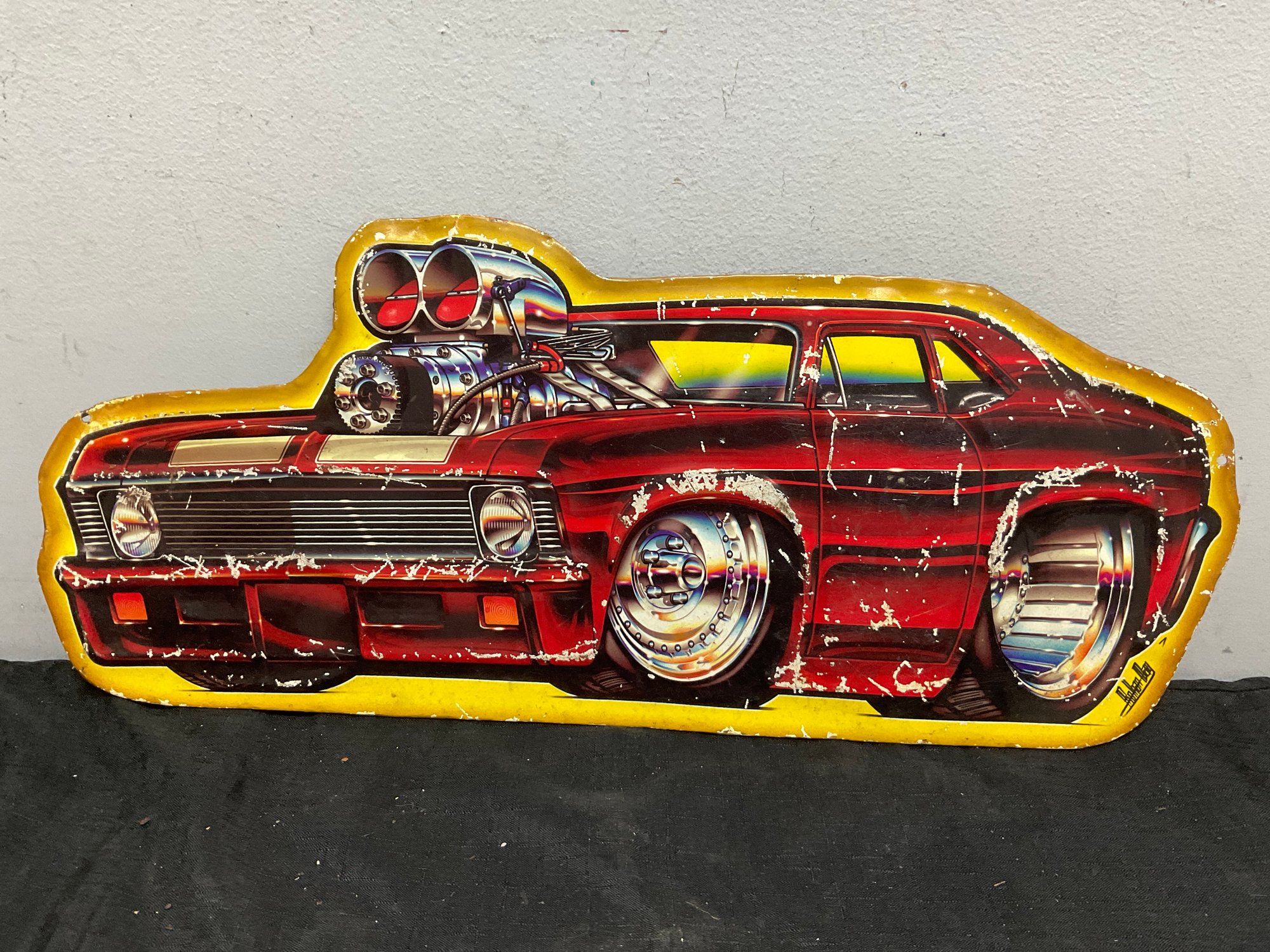 Rohan Day Open Road Racing Car Metal Sign - 9 In X 19.5 In - Ref#Ta34 ...