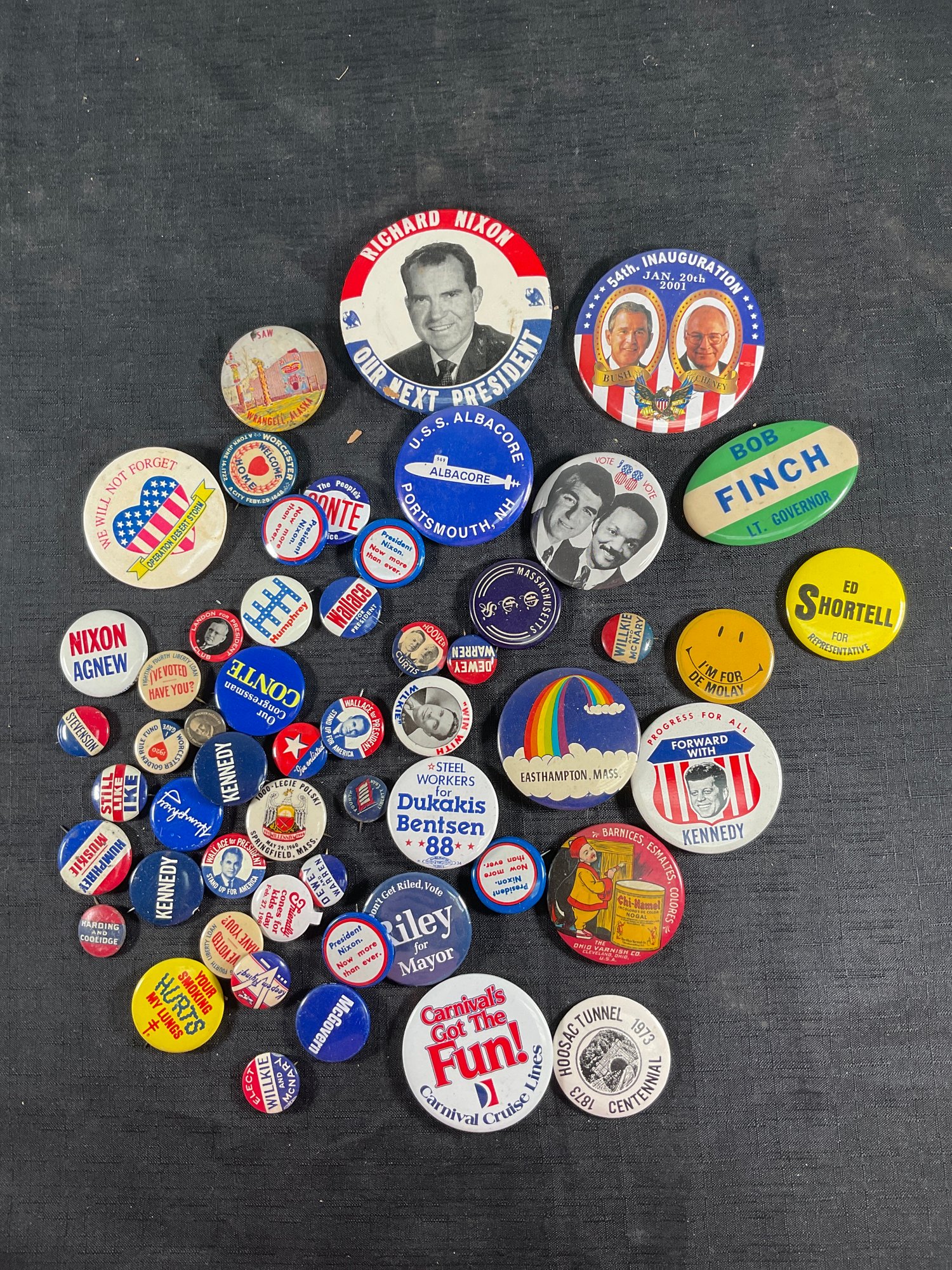 Lot Of Pins - Political And More! See Photos #19599 | Auctionninja.com