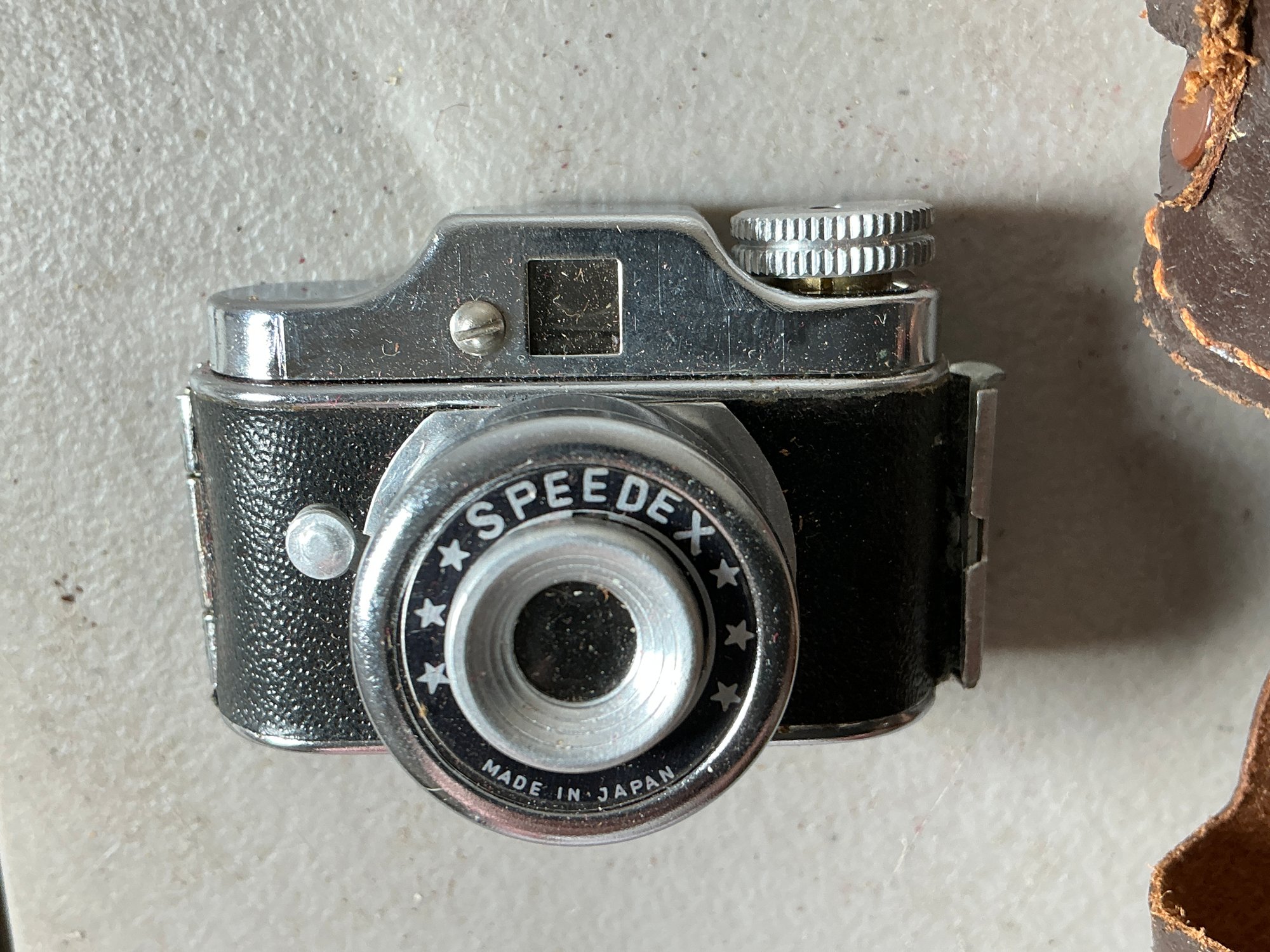 Vintage Speedex Mini Spy Camera In Original Case, Occupied Japan #21154 ...