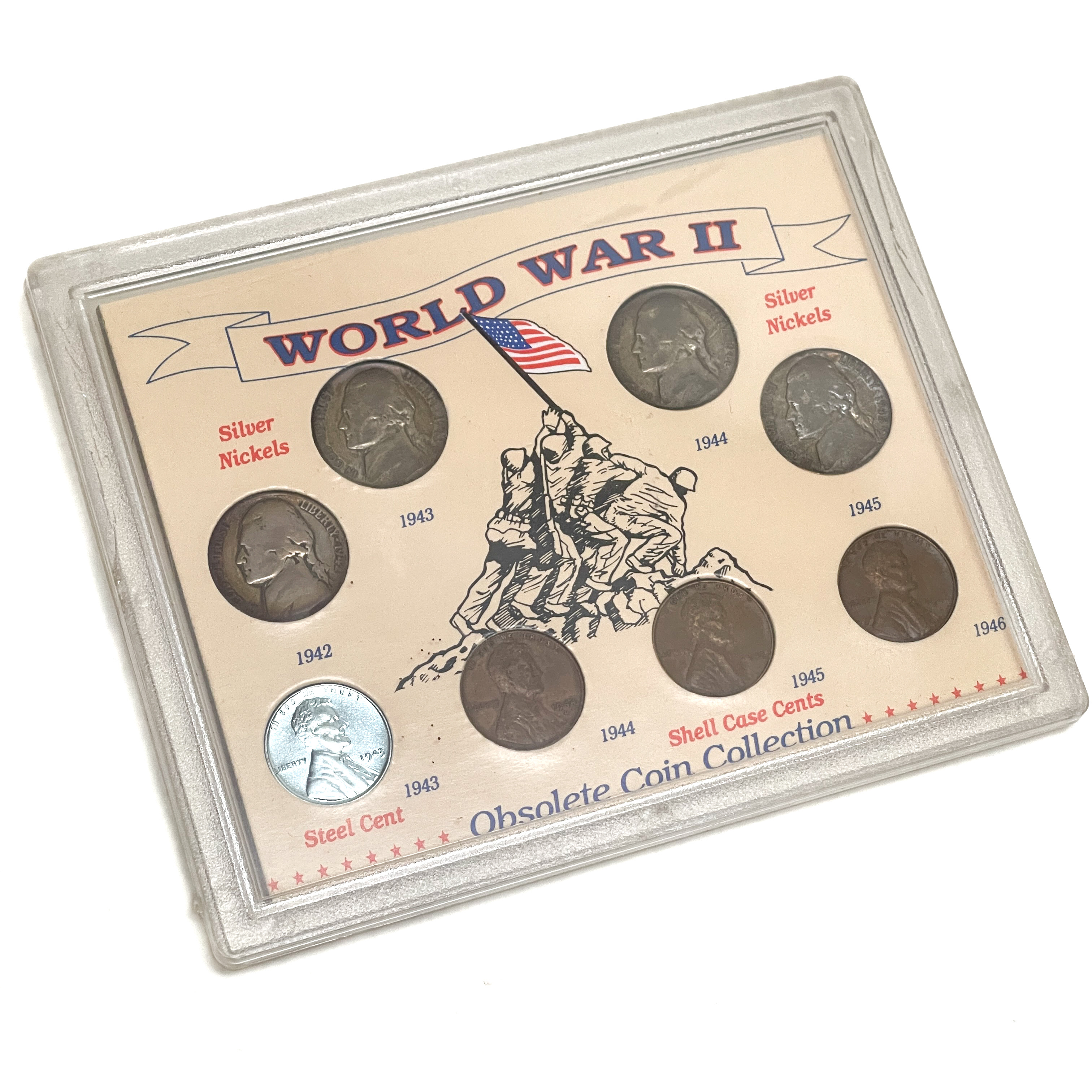 World War II Silver/Steel/Coper Coin Collection #1017 | Auctionninja.com