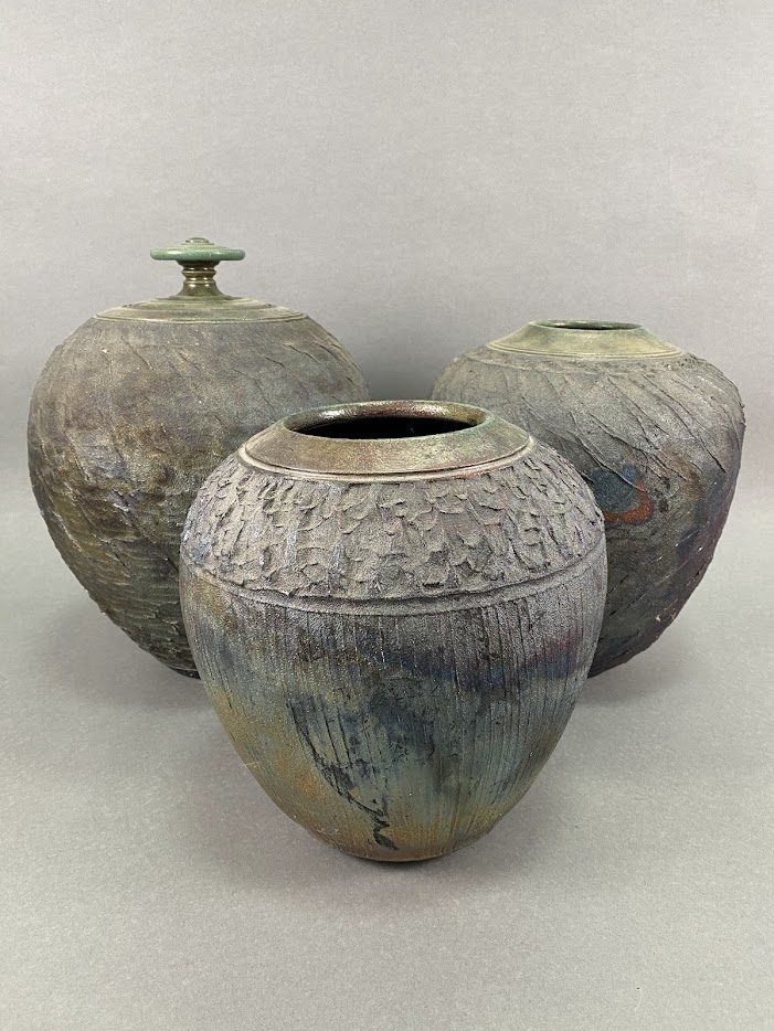 Robbrecht (Robert) Troost Hawaiian Art Pottery Covered Vase With Two ...