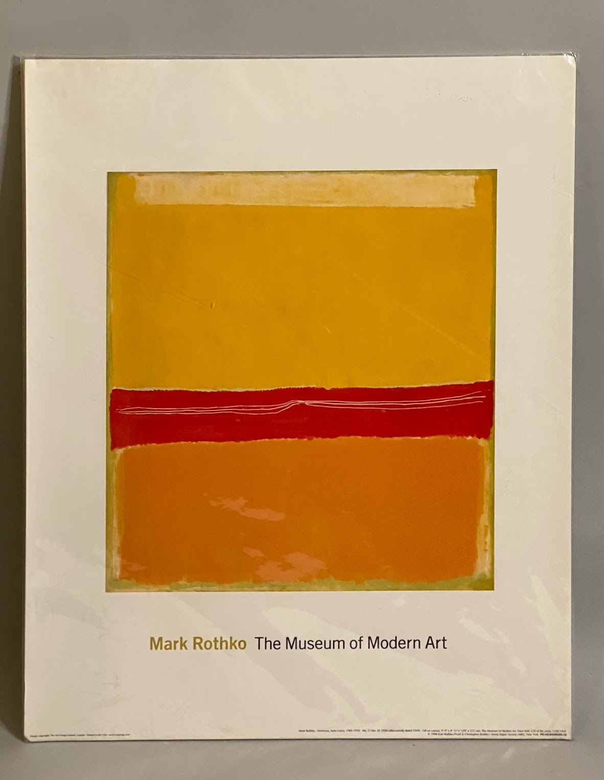 Mark Rothko (1903 - 1970), No. 5/No. 22 Art Print, The Museum Of Modern ...