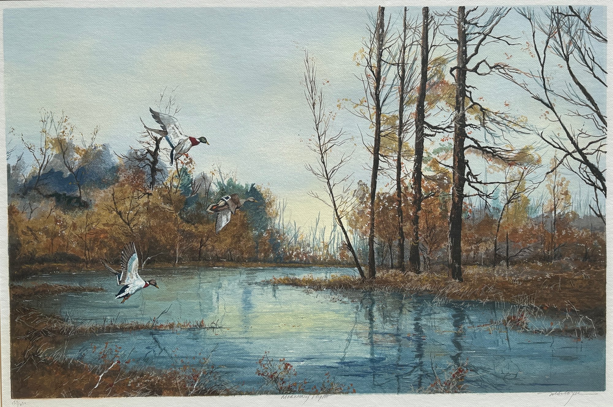 Michael Schofield (American, B. 1947) , Morning Flight #13141 ...