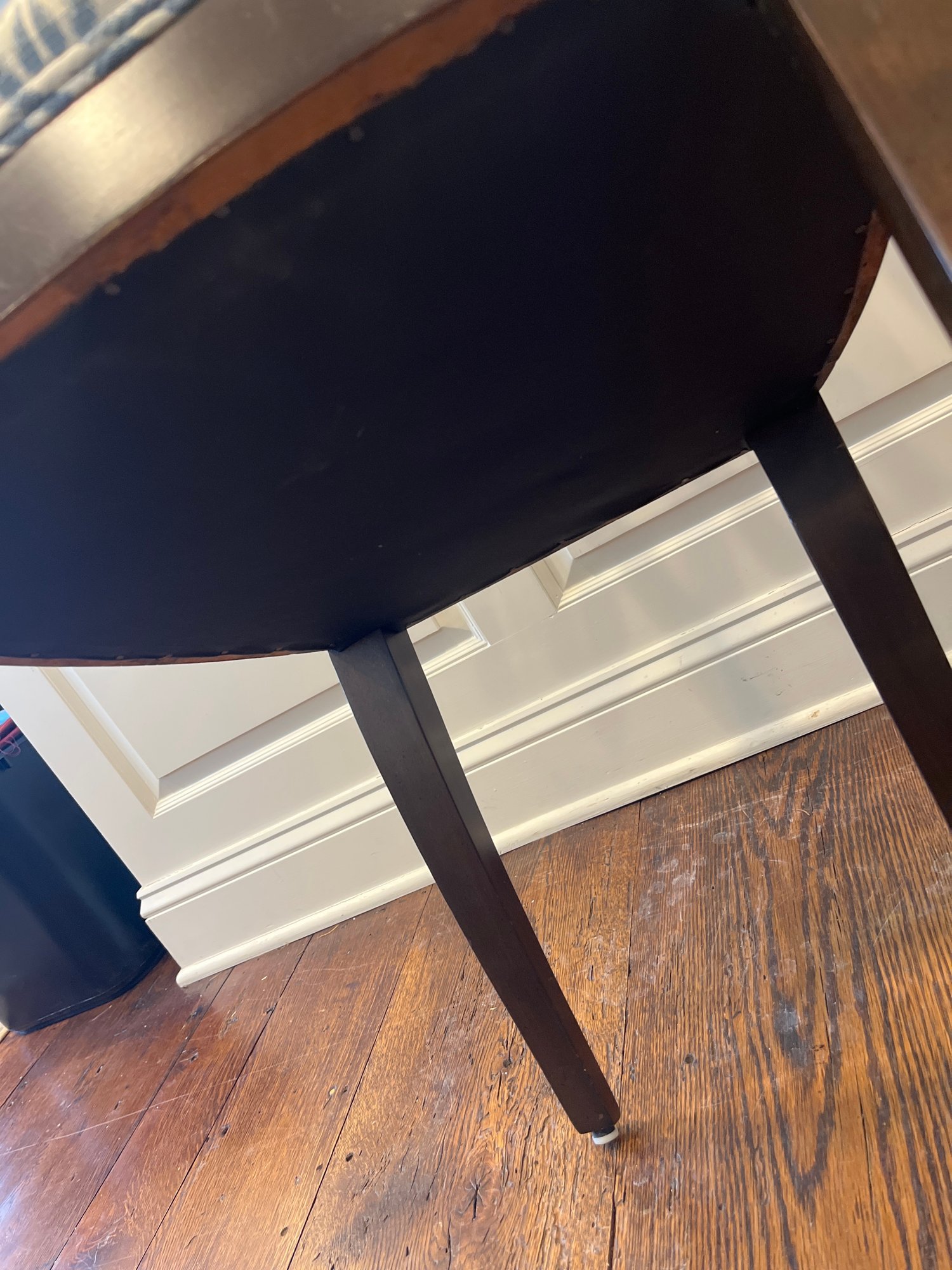 Neoclassical Style Lyre Back Chairs With Splayed Feet #33932 ...