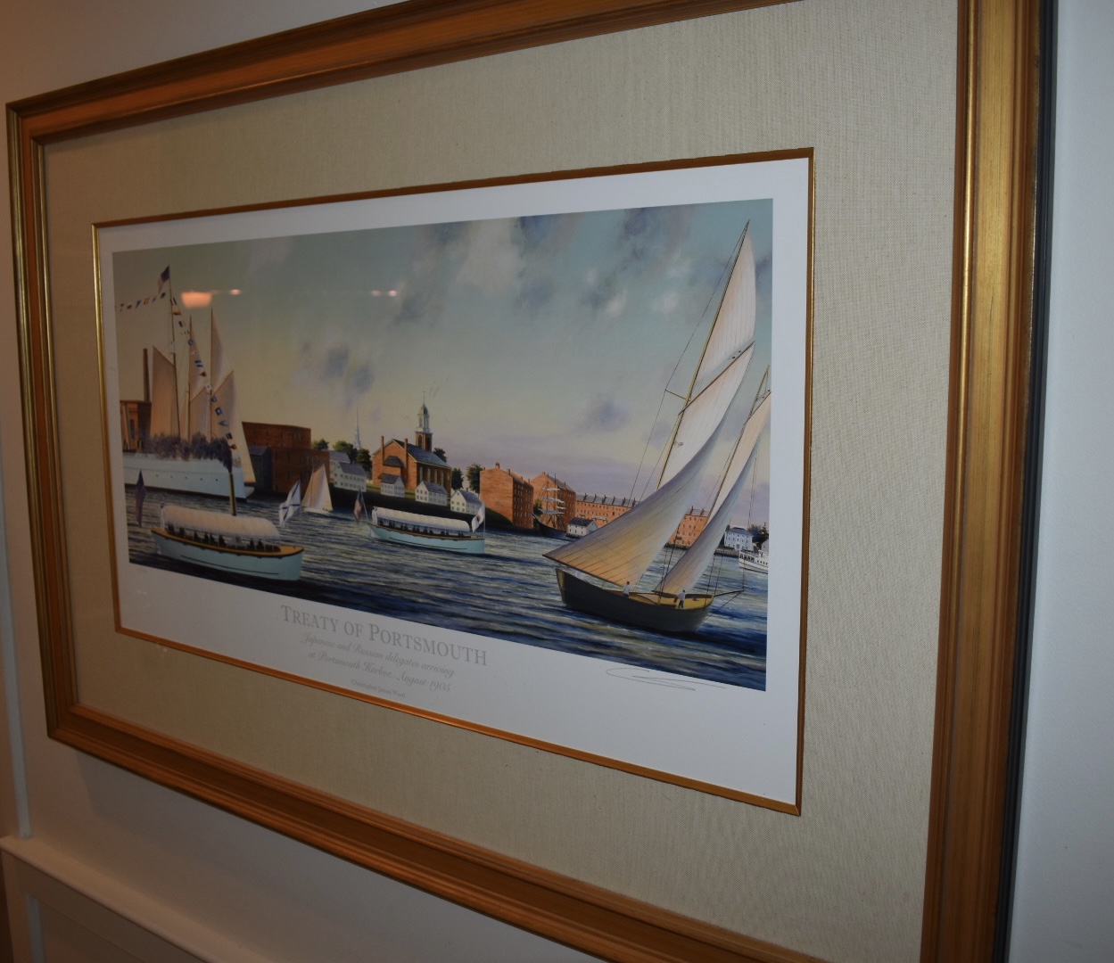 Treaty Of Portsmouth Christopher James Ward #2256 | Auctionninja.com